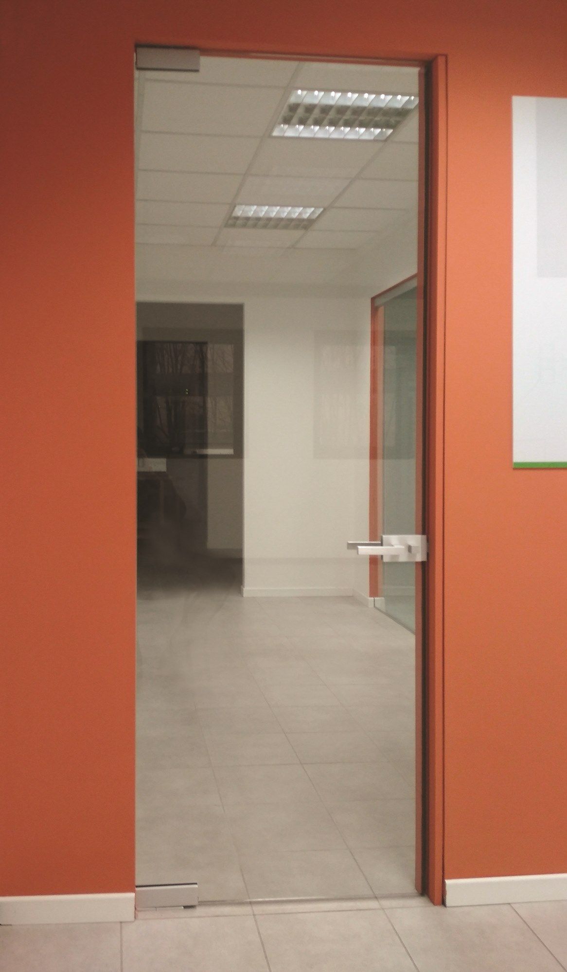 Magnetic glass door lock M-LOCK STOP By GFS ITALIAN INNOVATIVE GLASS FIXING