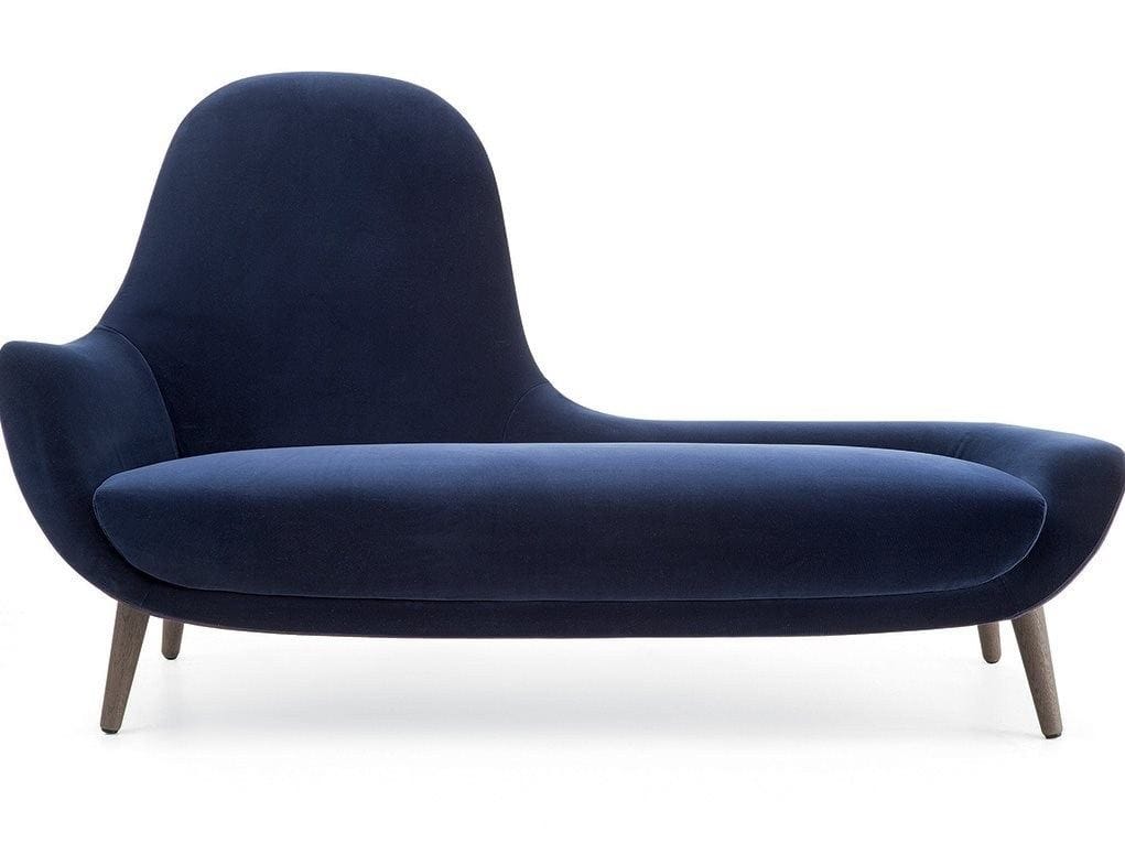 Upholstered fabric day bed MAD CHAISE LONGUE By Poliform design Marcel ...