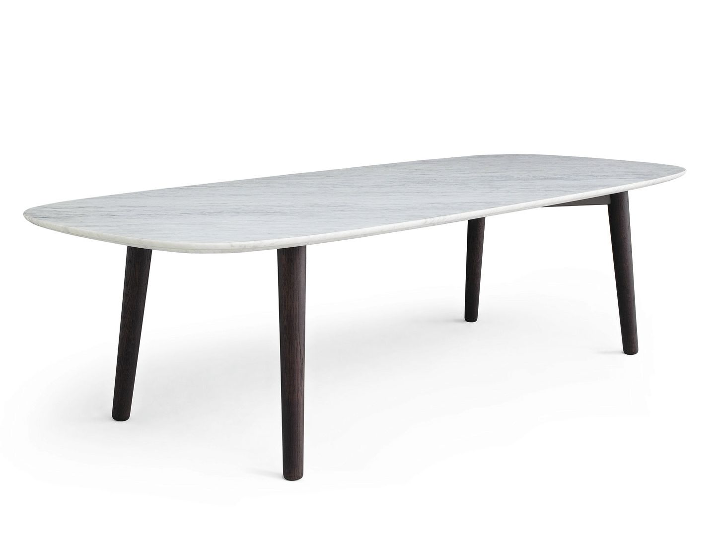 Mesa rectangular de mármol MAD DINING TABLE Colección Mad By Poliform ...