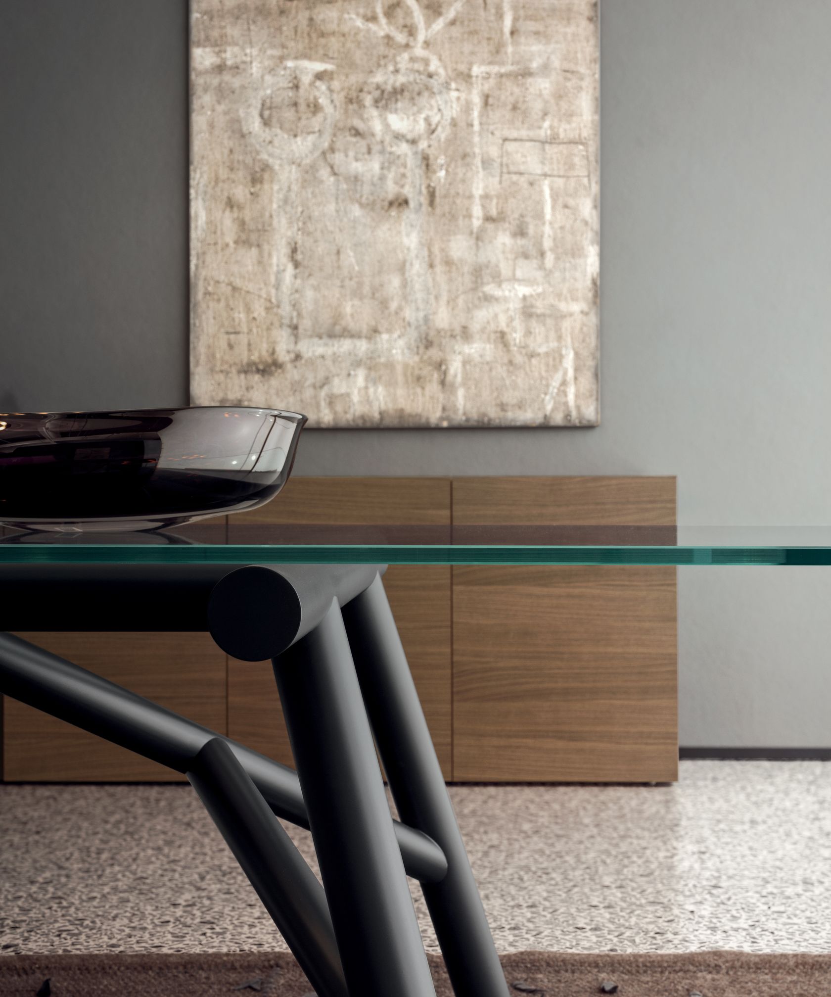 MAESTRO Rectangular marble table By PIANCA | design Emilio Nanni