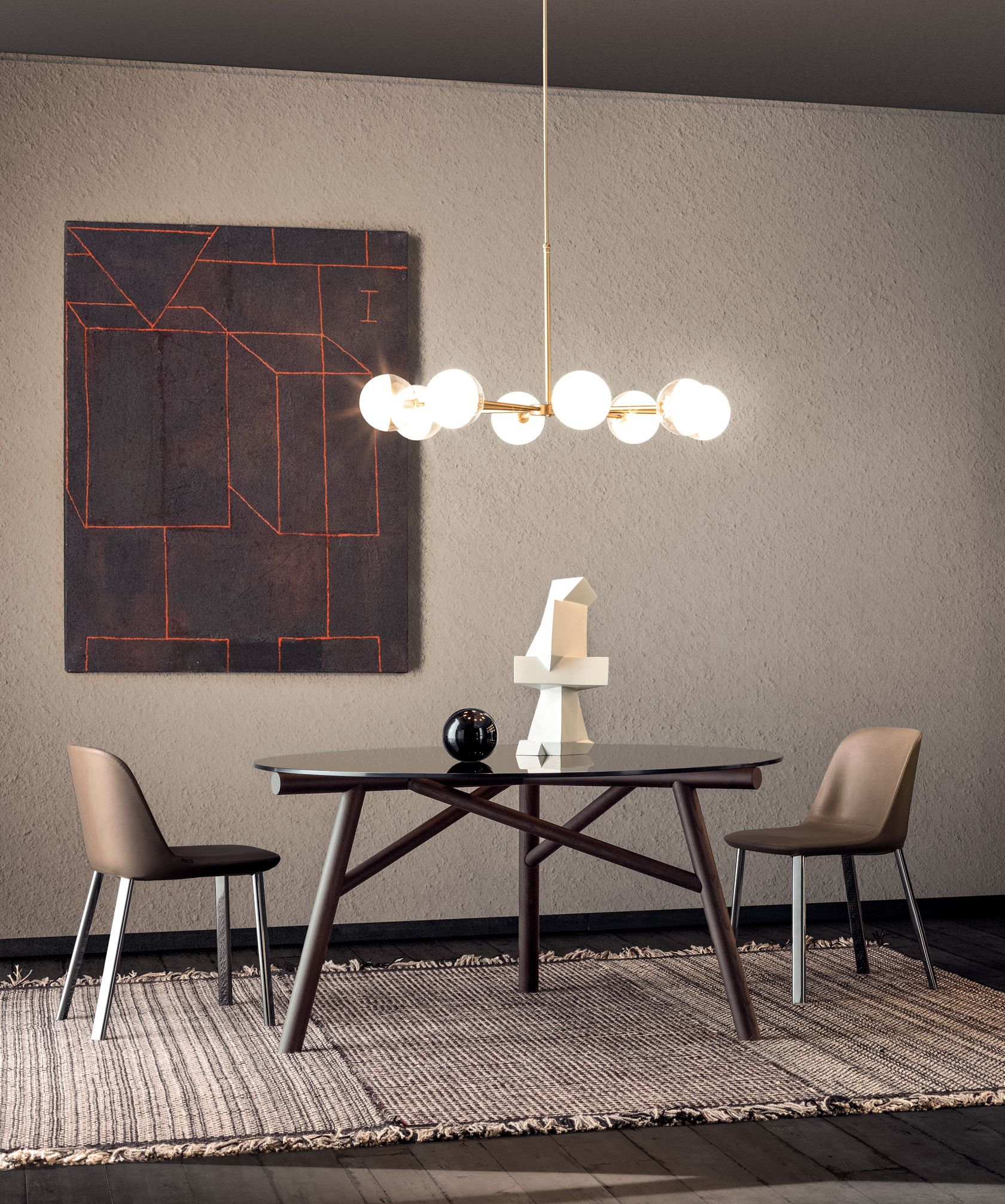 MAESTRO | Table ronde By PIANCA design Emilio Nanni