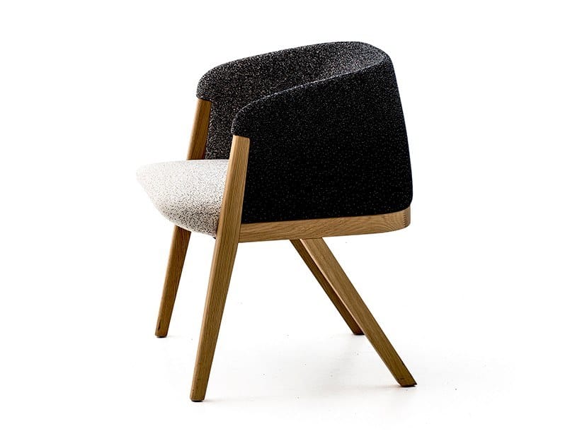 MAFALDA Upholstered chair with armrests By Moroso | design Patricia ...