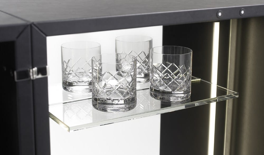 MAGIC CUBE BAR L Bar cabinet By YOMEI | design André Schelbach