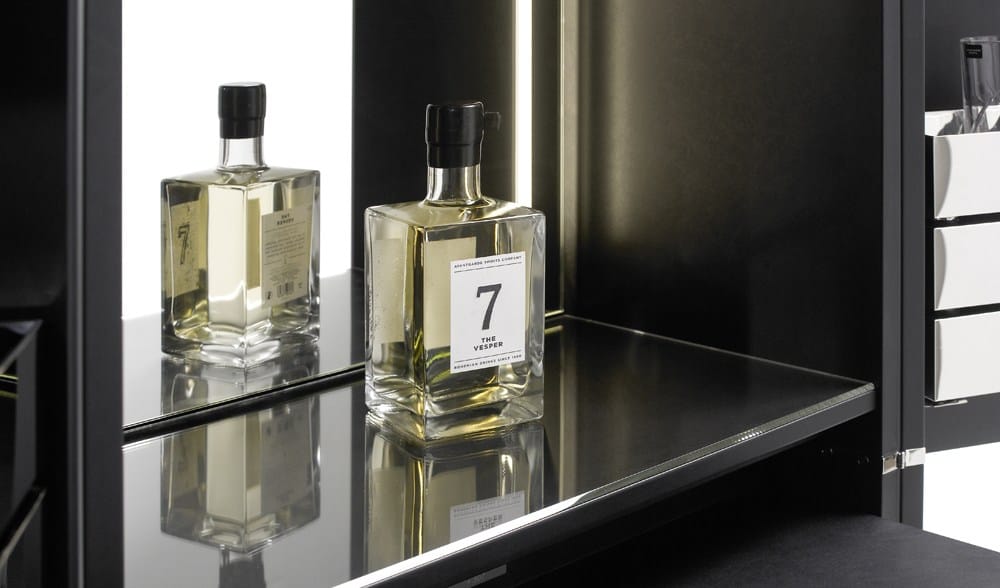 MAGIC CUBE BAR L Bar cabinet By YOMEI | design André Schelbach