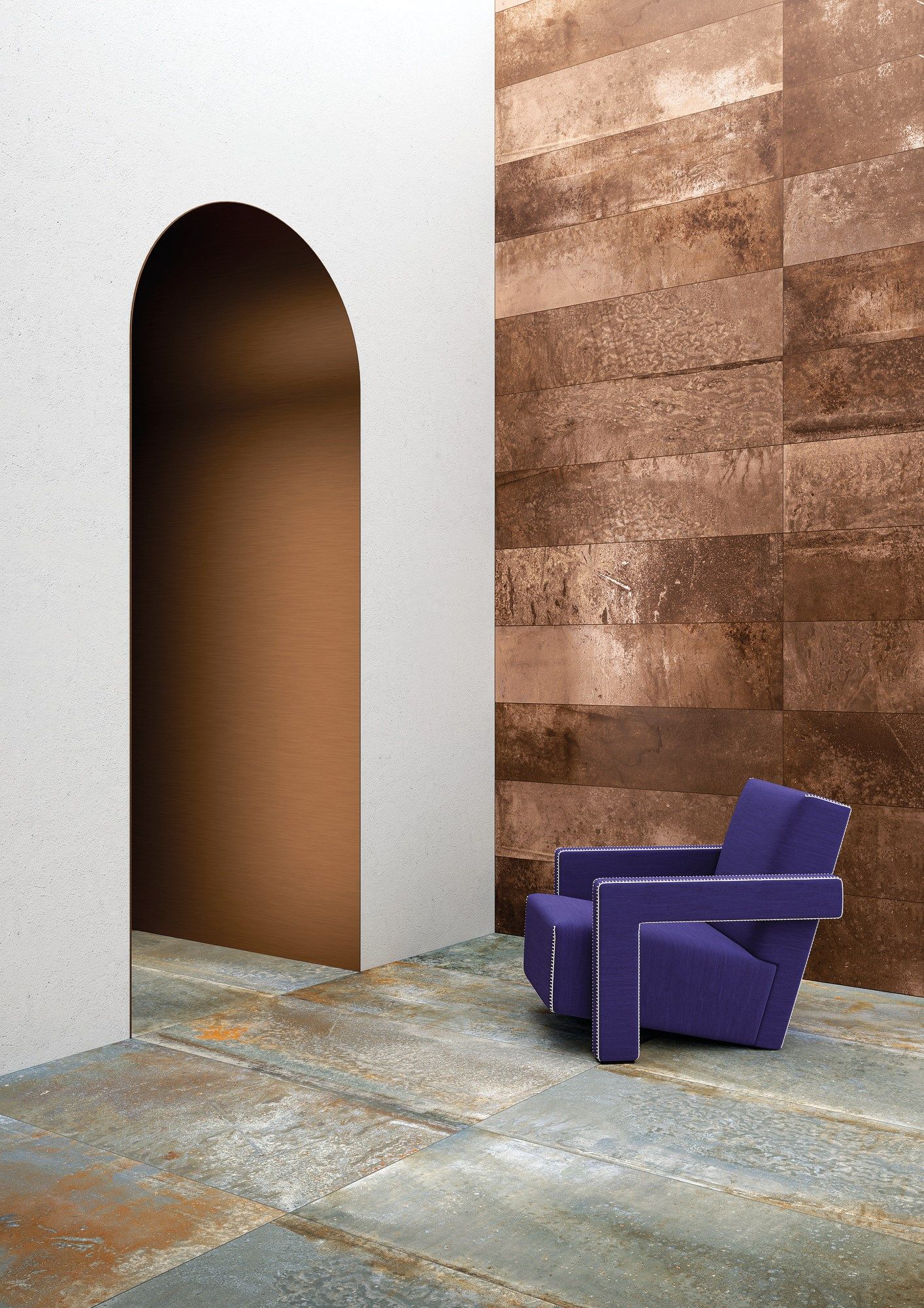 Porcelain stoneware wall/floor tiles MAGNETO RUST Magneto Collection By ...