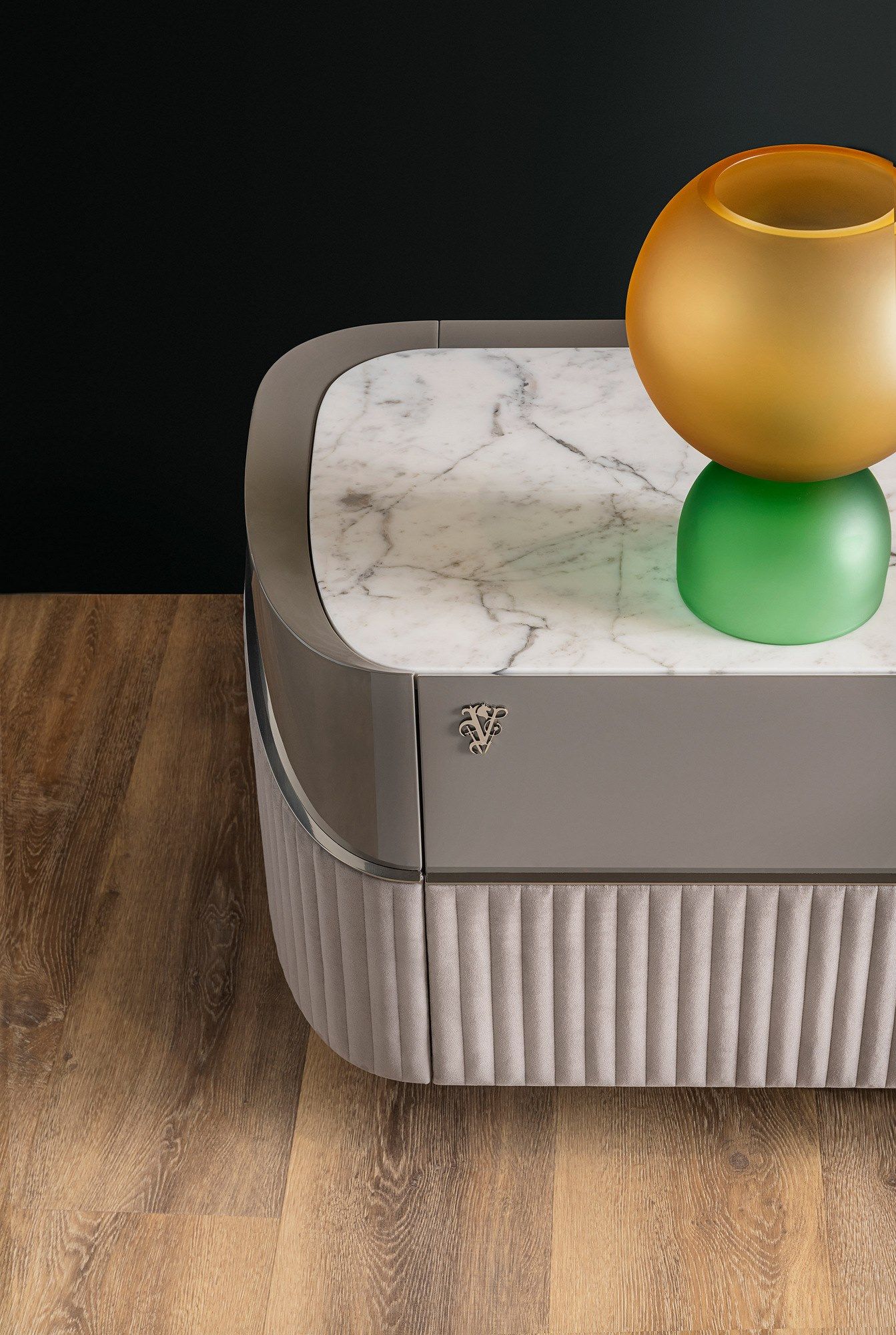 STARLIGHT Wooden sideboard with doors By Visionnaire