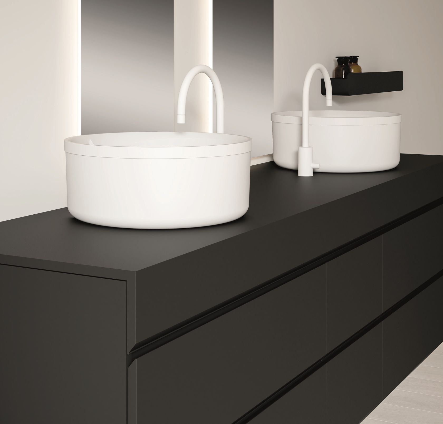 MAKING | Double vanity unit Making Collection By Fiora