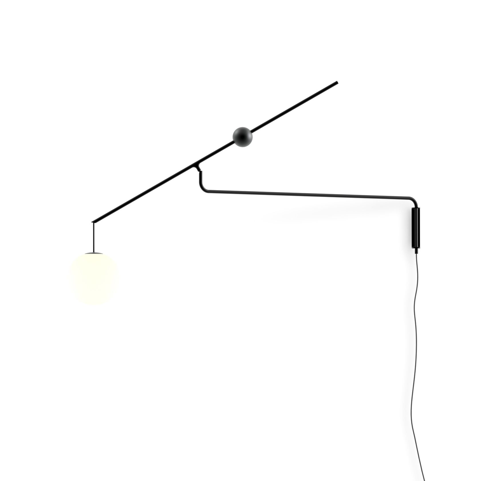 MALAMATA Glass wall lamp By Luceplan