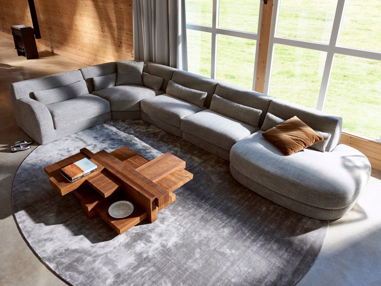 MANHATTAN Wooden coffee table By Linteloo | design Roderick Vos