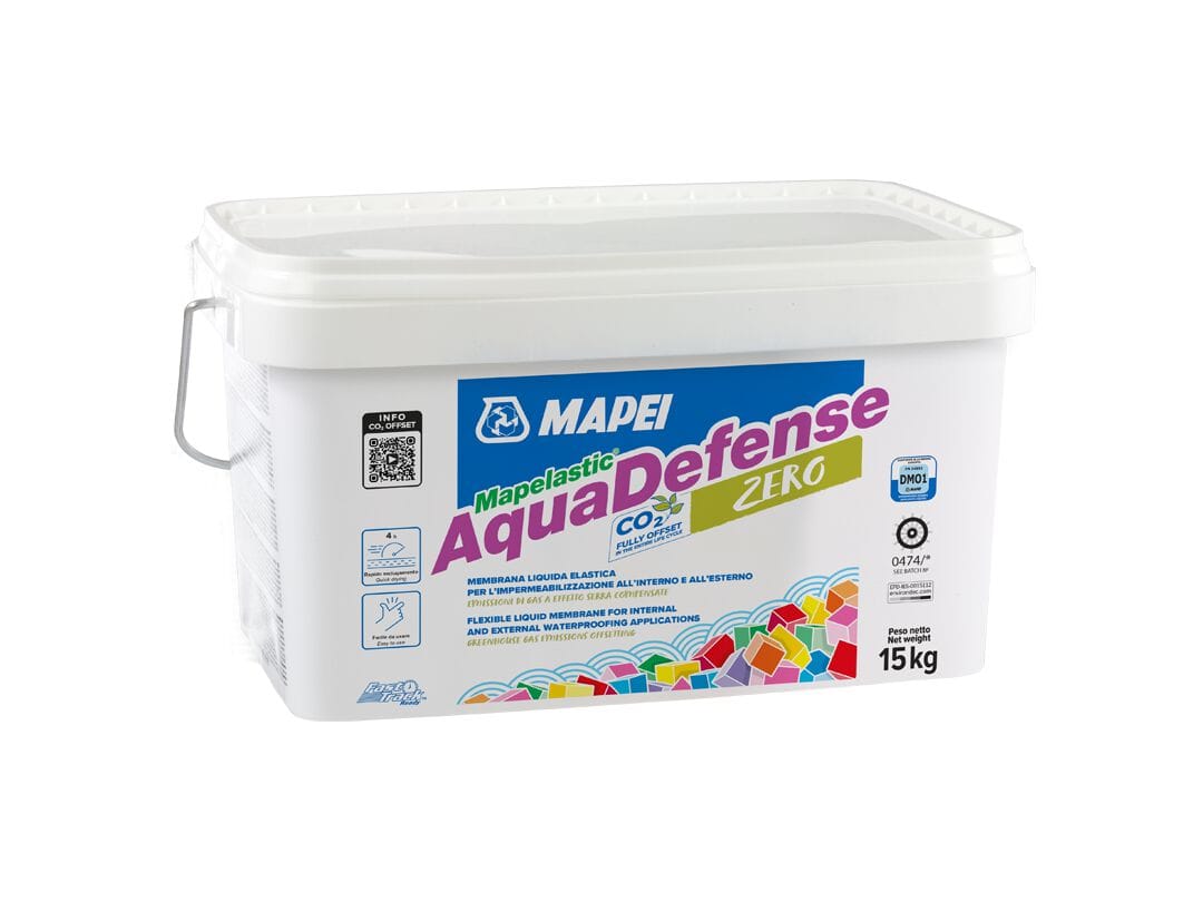 MAPELASTIC FOUNDATION Cement-based waterproofing product By MAPEI