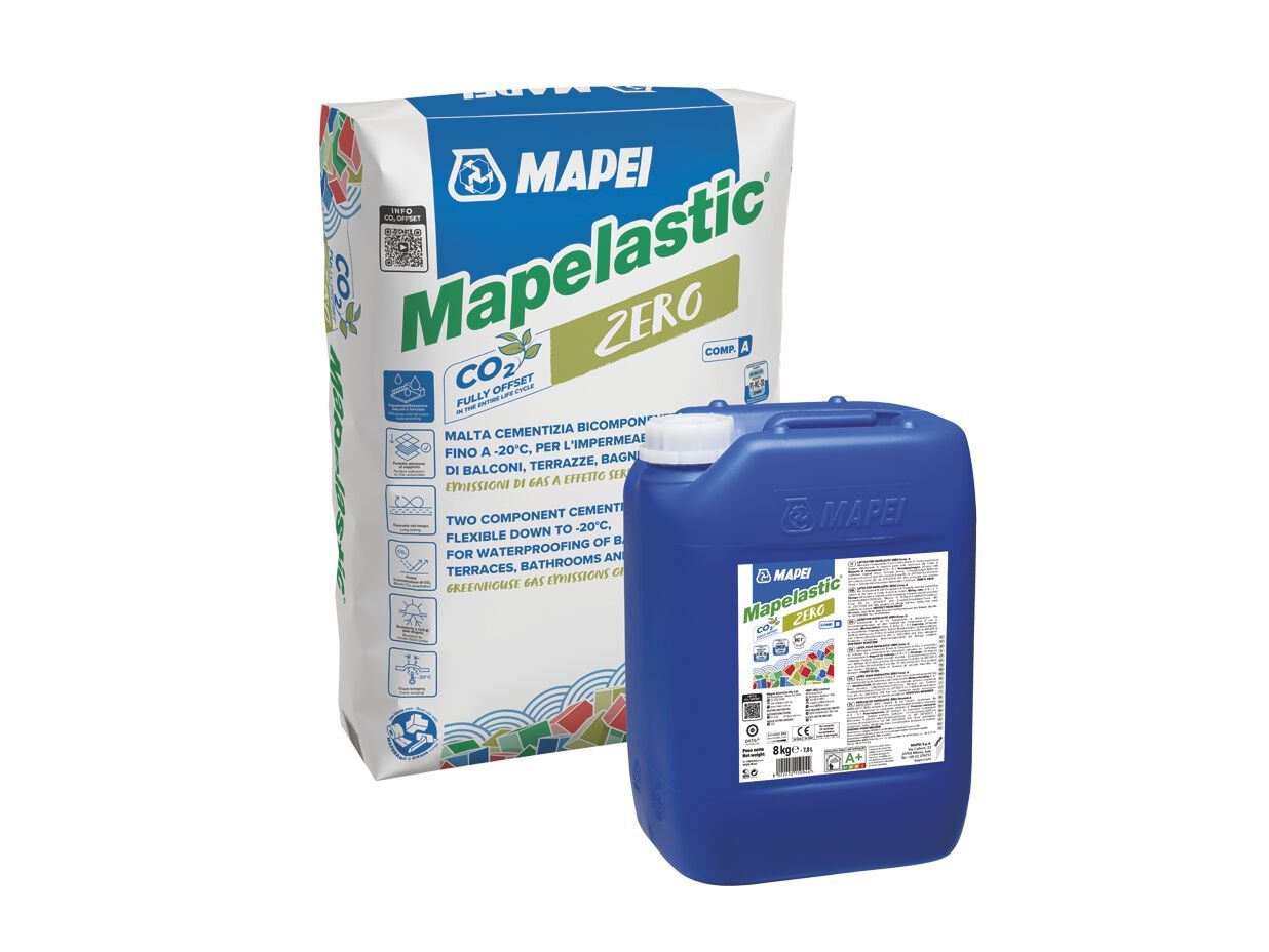 MAPELASTIC FOUNDATION Cement-based waterproofing product By MAPEI