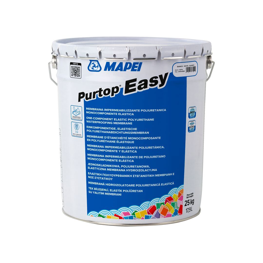 PURTOP EASY Membrana impermeabilizzante poliuretanica elastica per ...