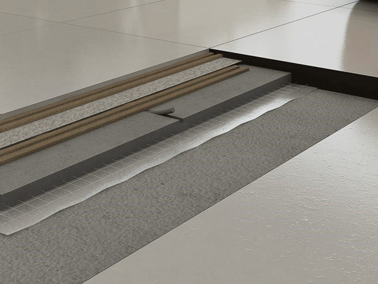 Mesh for base layer for flooring MAPETEX SYSTEM By MAPEI