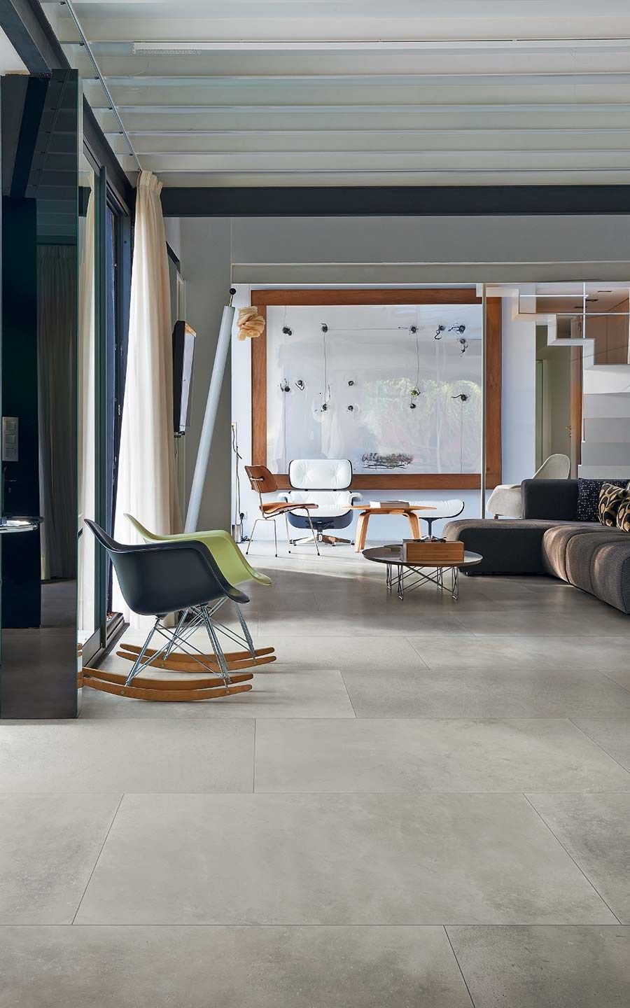 Glazed stoneware wall/floor tiles MAPS OF CERIM By CERIM