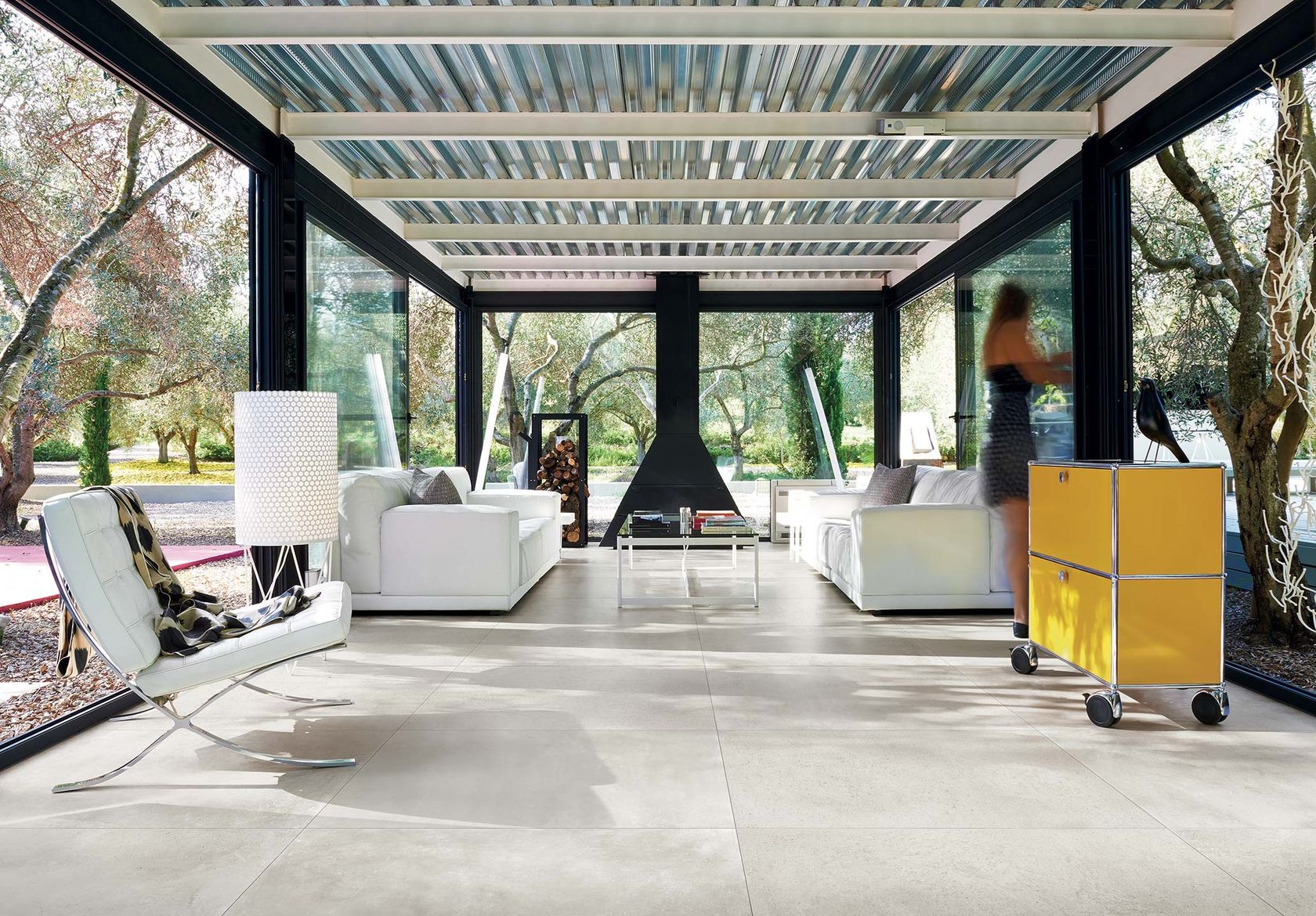 Glazed stoneware wall/floor tiles MAPS OF CERIM By CERIM