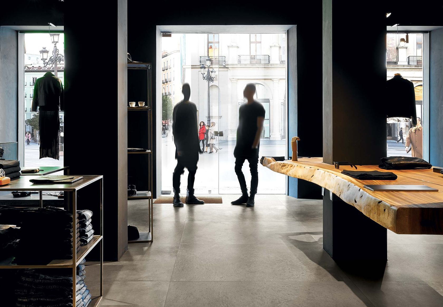 Glazed stoneware wall/floor tiles MAPS OF CERIM By CERIM