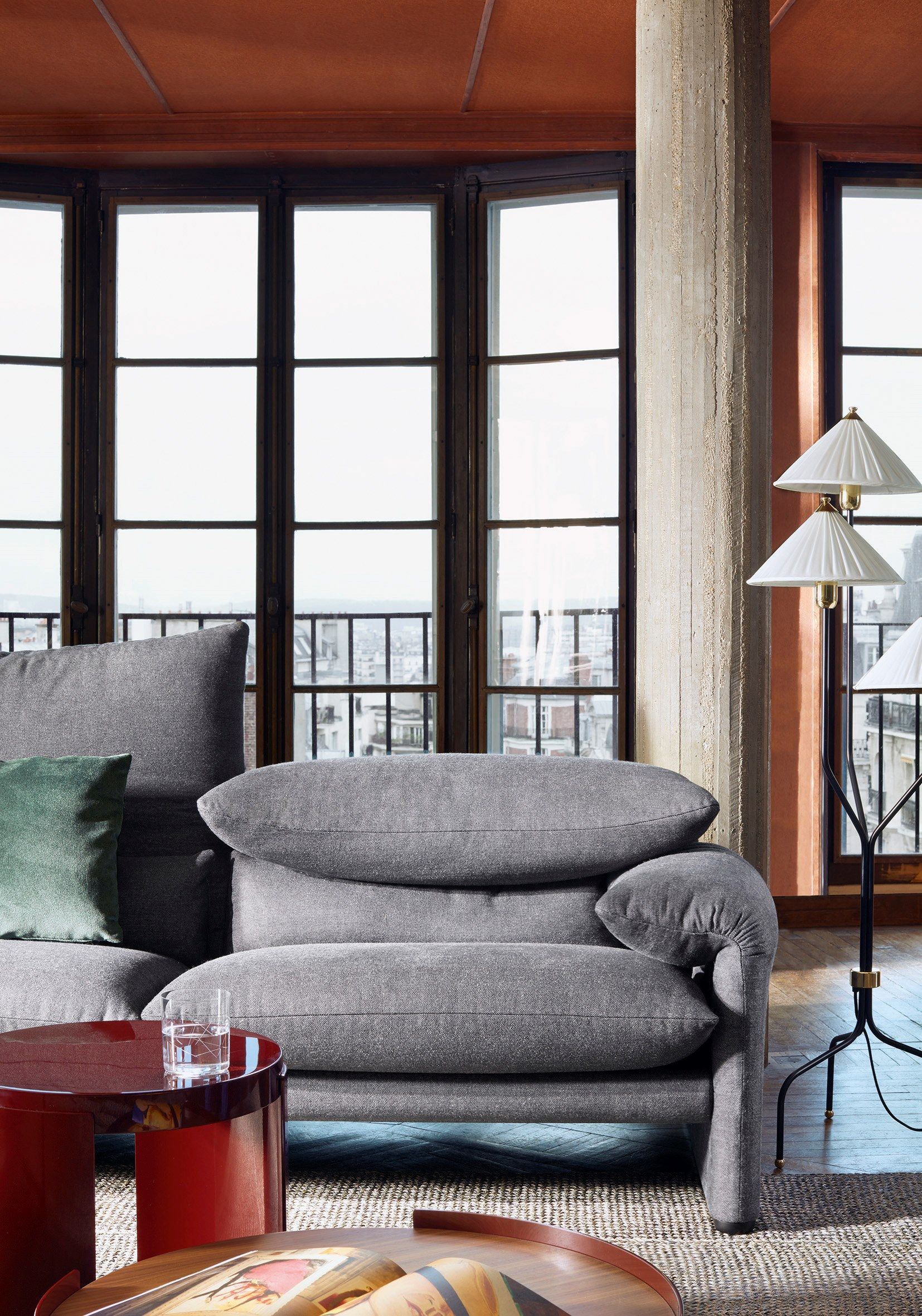 LIVING Диван By Cassina | design Vico Magistretti