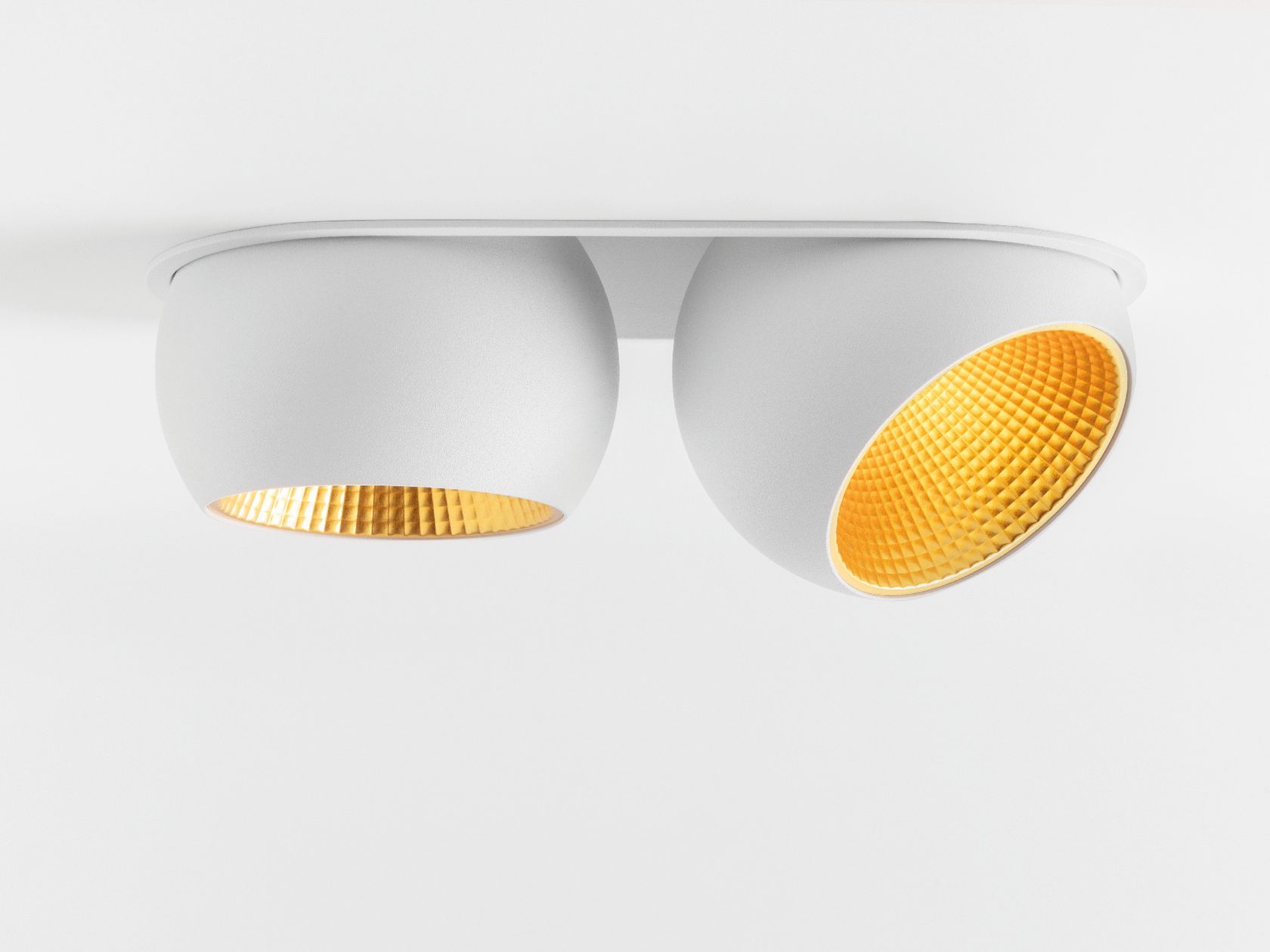 LED semi-inset spotlight MARBUL RECESSED x2 Marbul Collection By ...