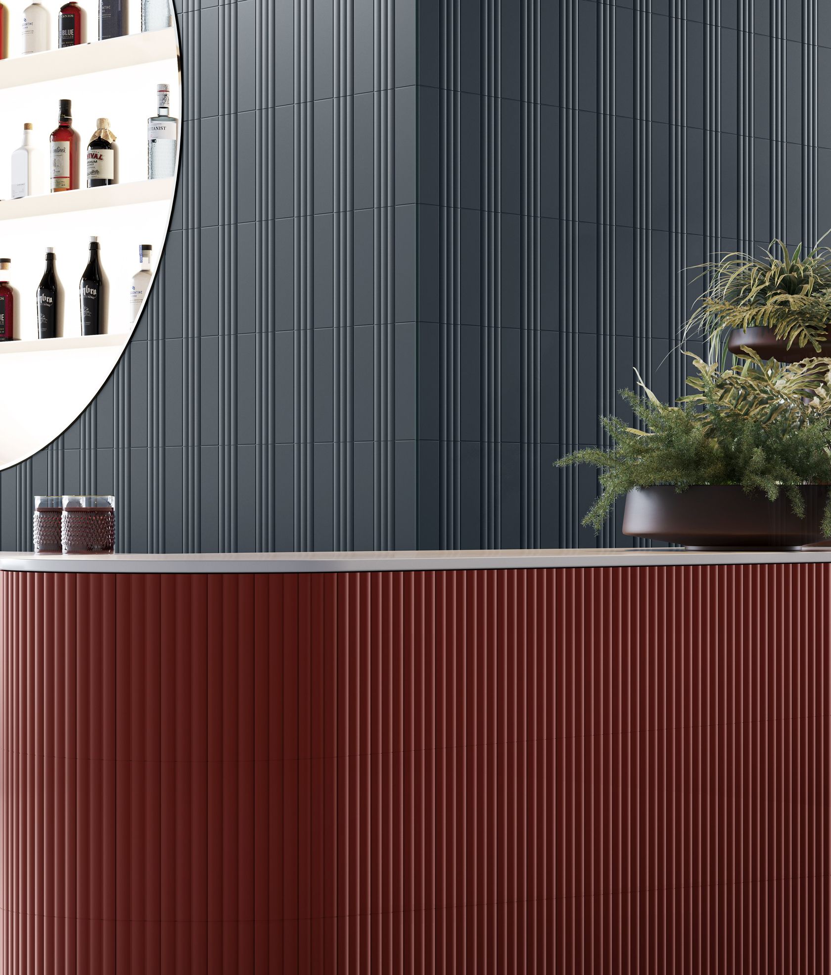 MAREA Rivestimento in ceramica a pasta bianca per interni By ...