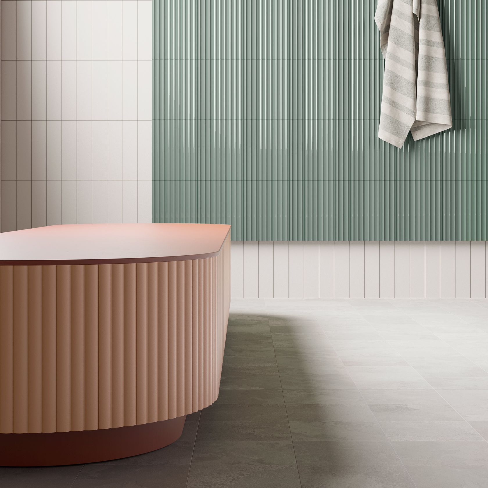 MAREA Rivestimento in ceramica a pasta bianca per interni By ...