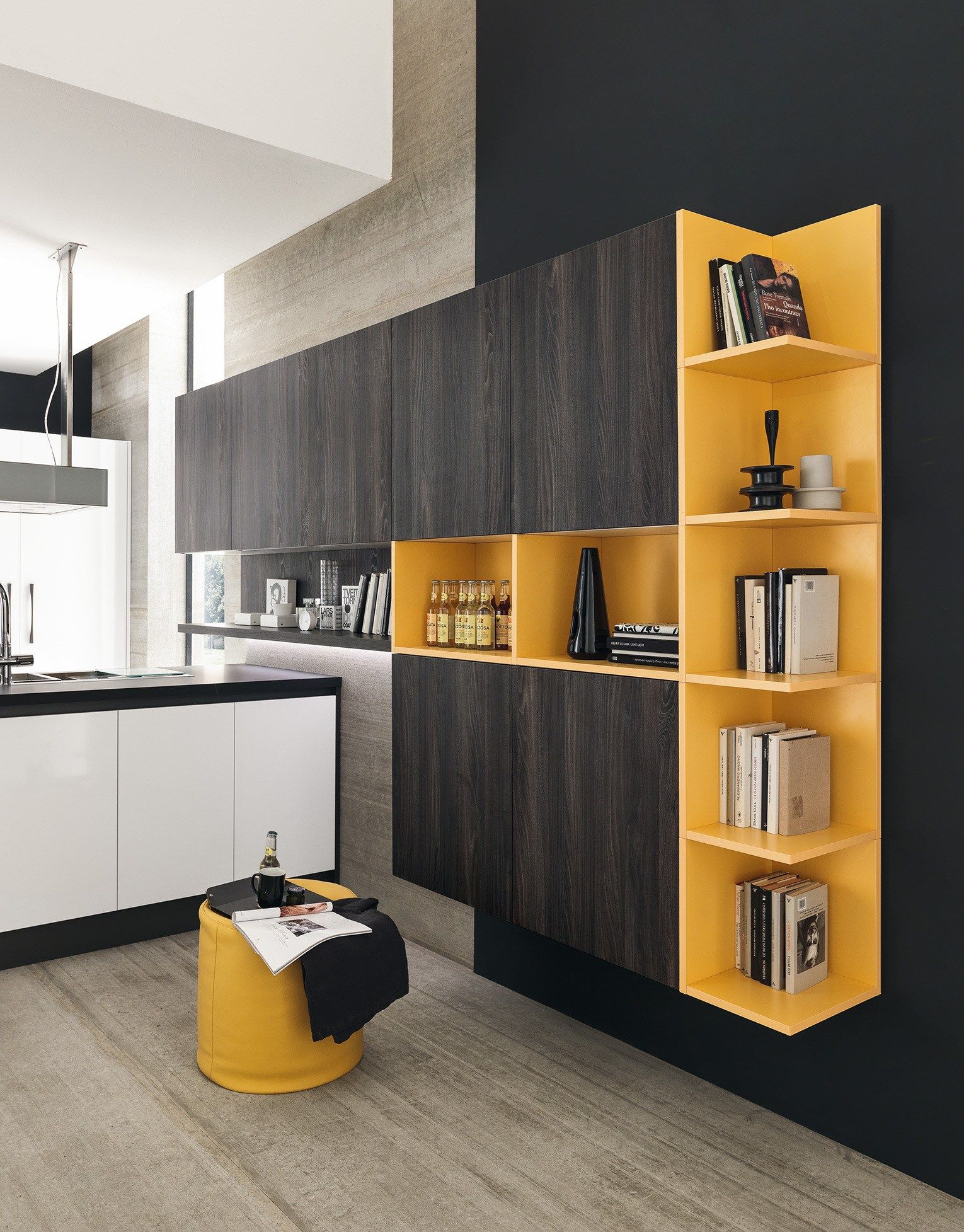 MARINA LINE 3.0 / 02 Cocina integral de Fenix-NTM® con península By ...