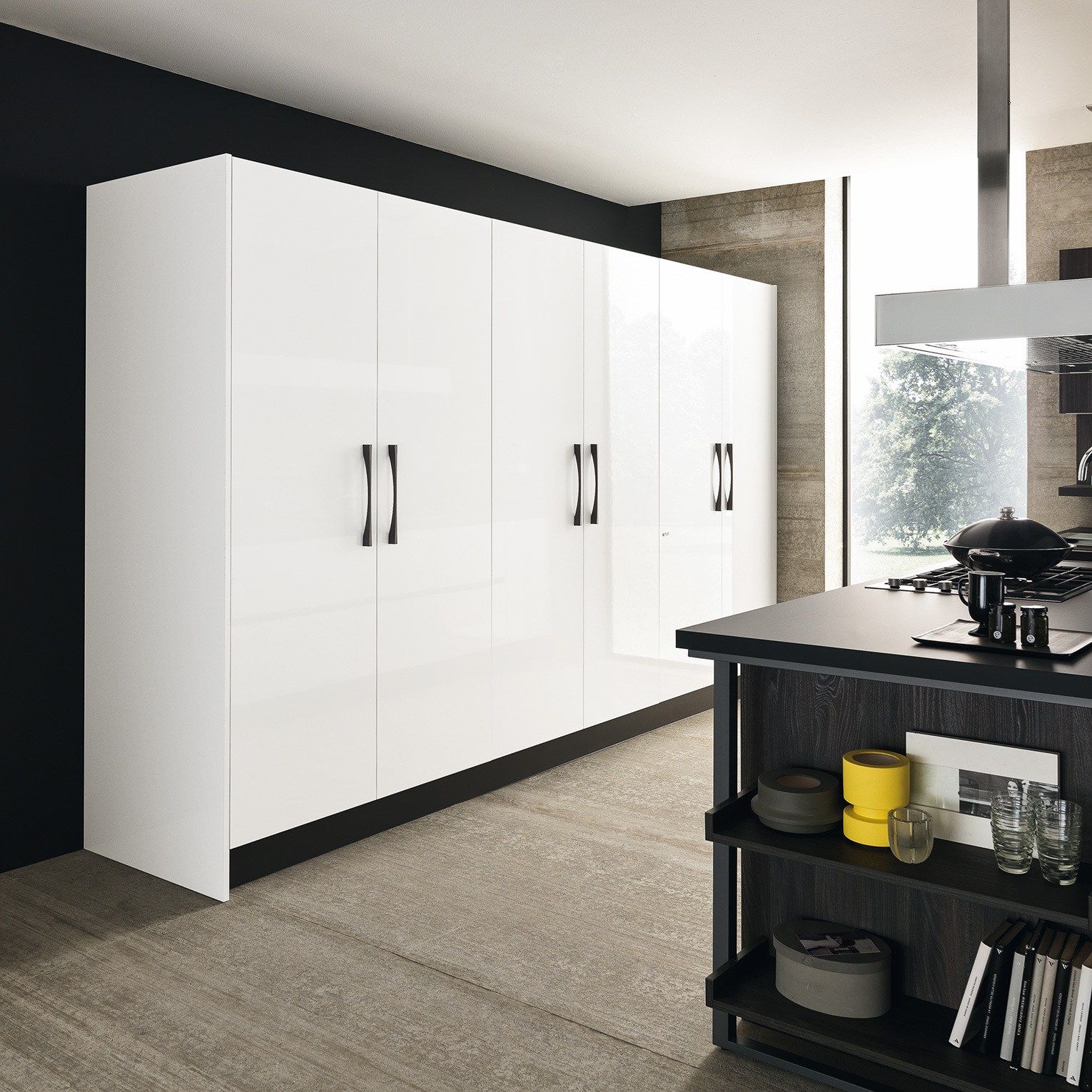 MARINA LINE 3.0 / 02 Cocina integral de Fenix-NTM® con península By ...