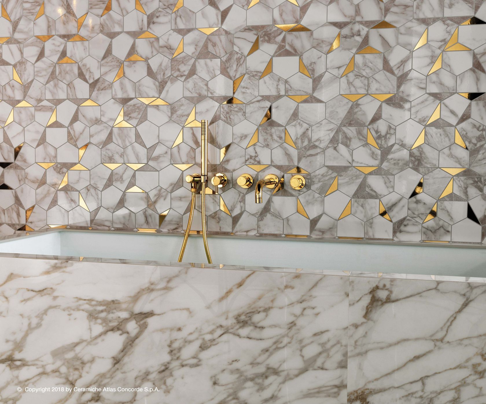MARVEL EDGE | Wall tiles Marvel Edge Collection By Atlas Concorde