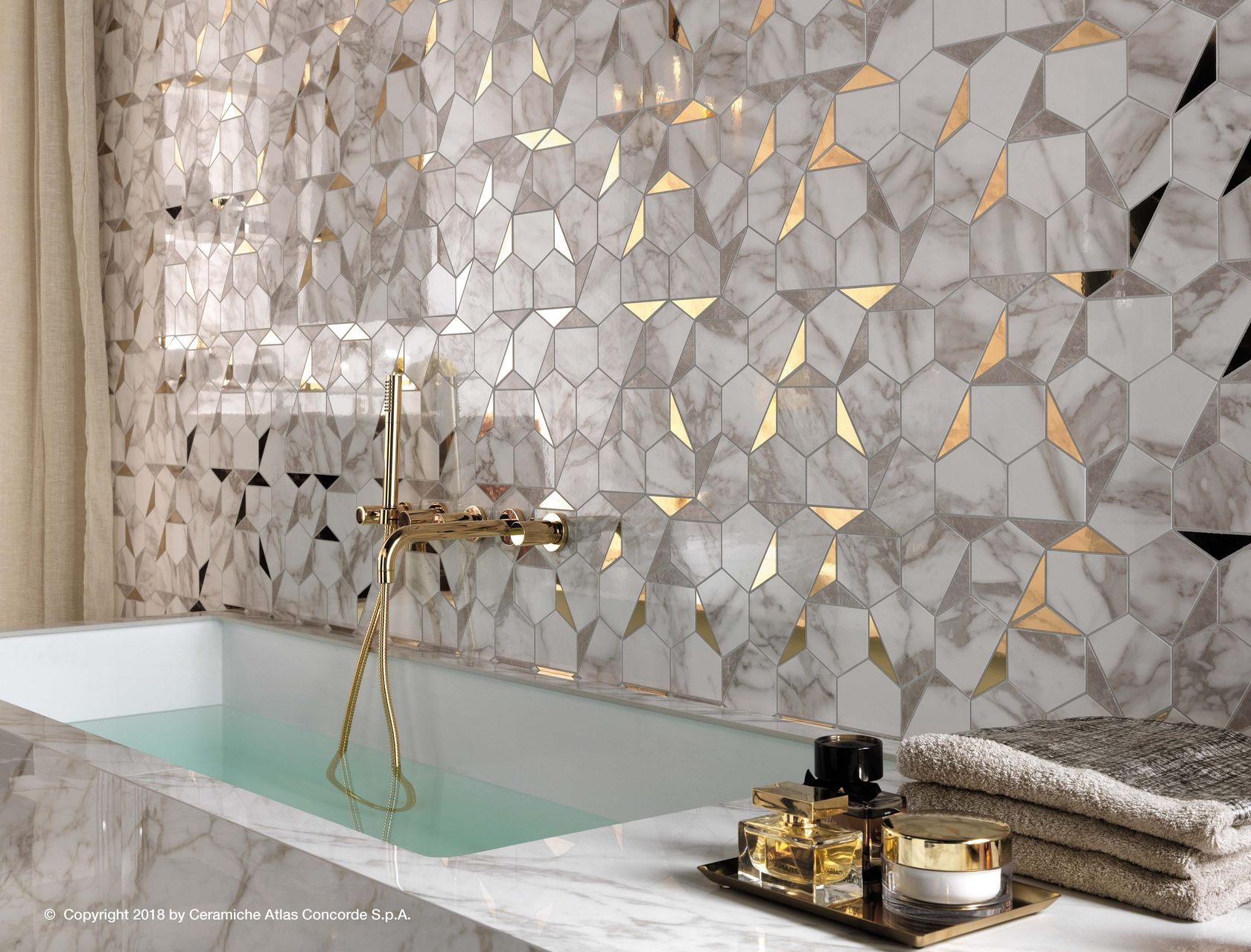 MARVEL EDGE | Wall tiles Marvel Edge Collection By Atlas Concorde