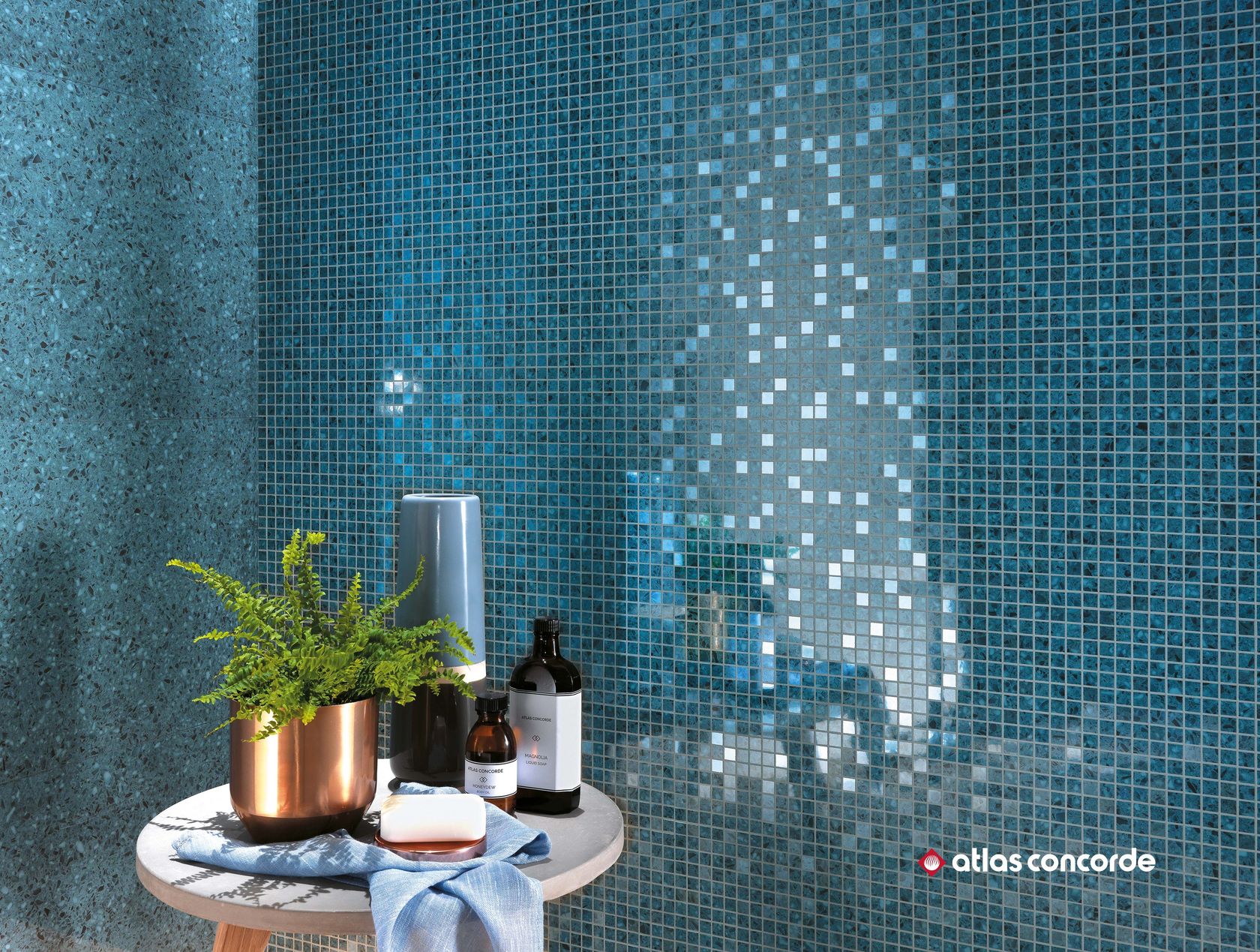 MARVEL GEMS WALL | White-paste mosaic By Atlas Concorde