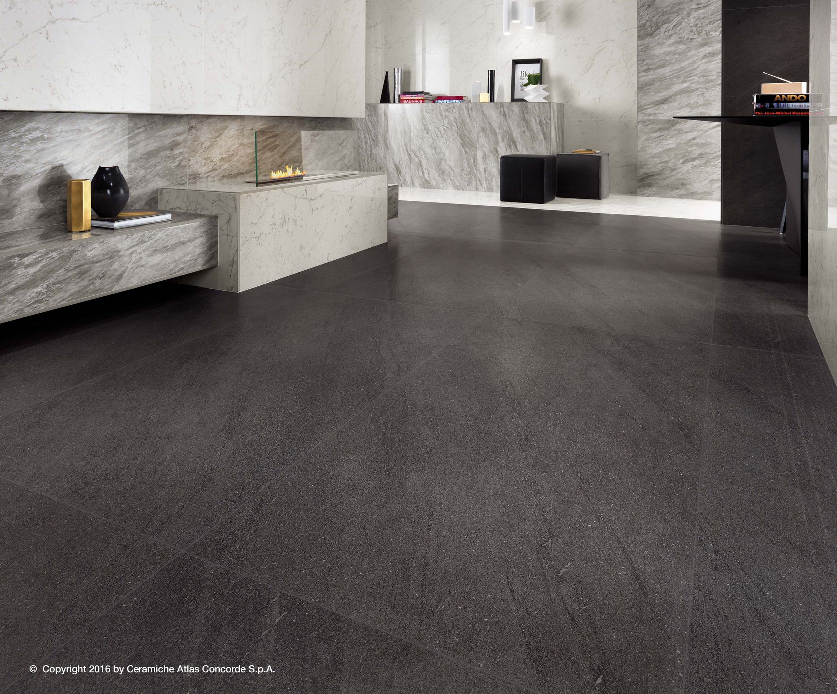 MARVEL STONE FLOOR | Flooring with marble effect Marvel Stone ...