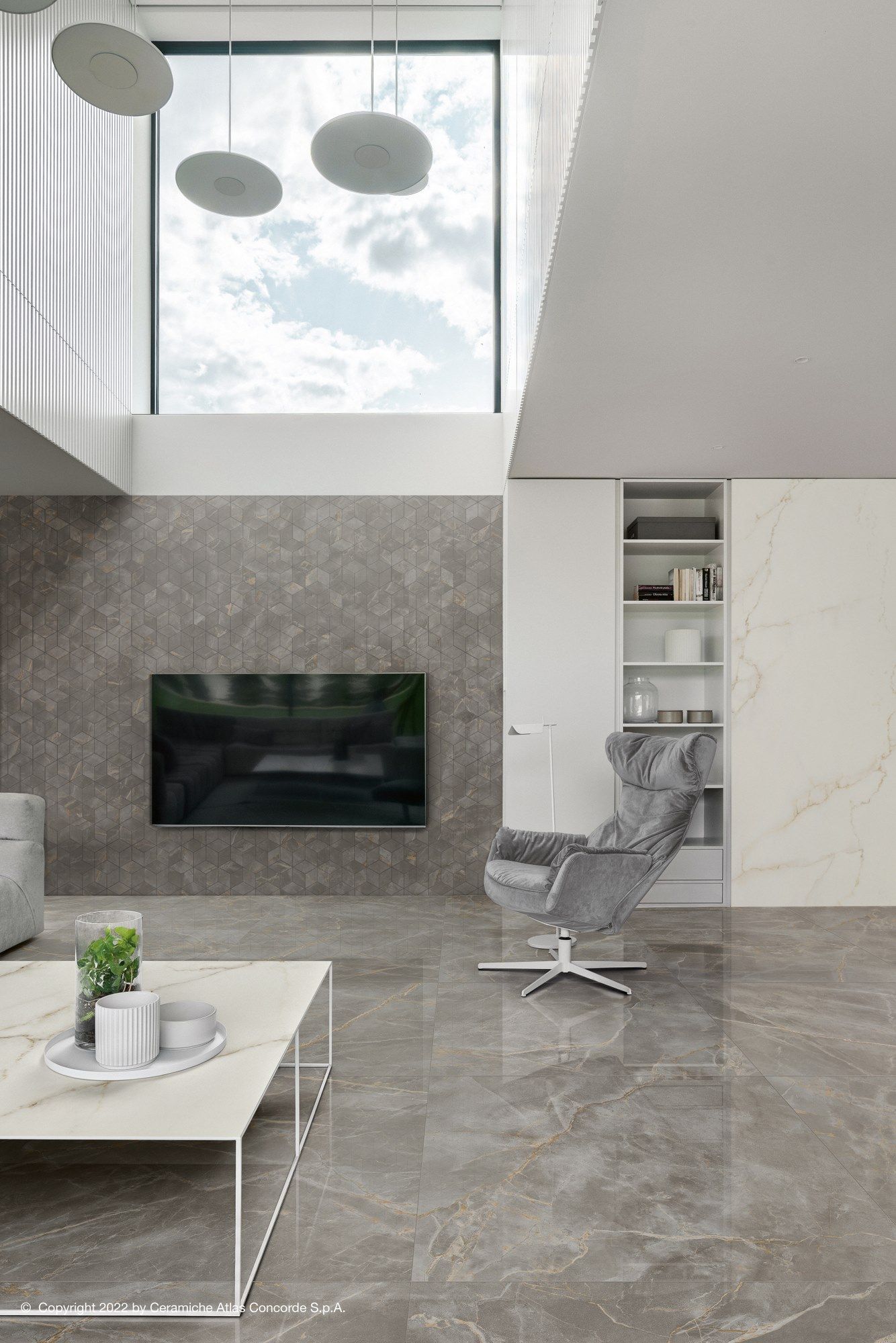 MARVEL X | Indoor/outdoor wall/floor tiles By Atlas Concorde