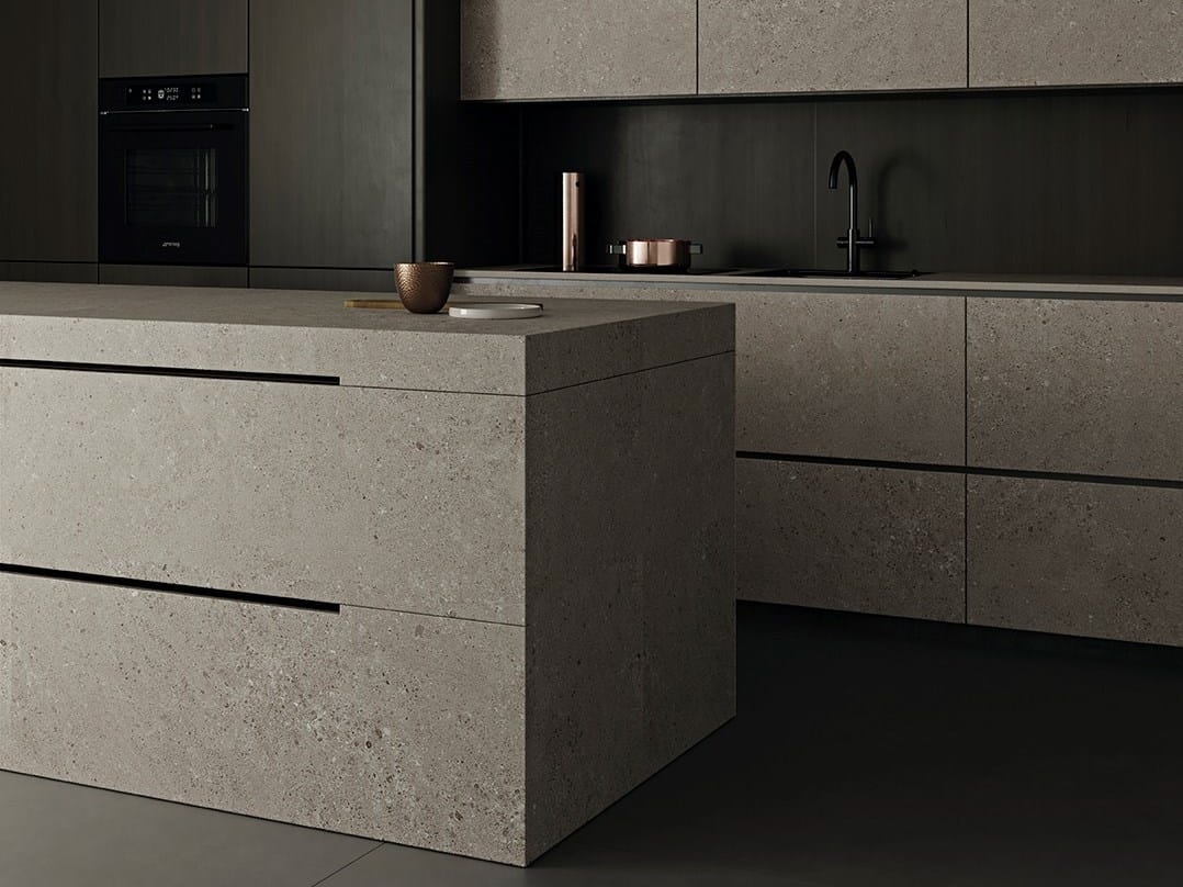 MASAI MDi Countertop, furniture coating, floor and wall cladding By Inalco