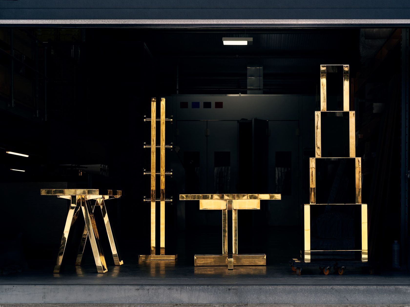 MASS | Bookcase Mass Collection By Tom Dixon design Tom Dixon