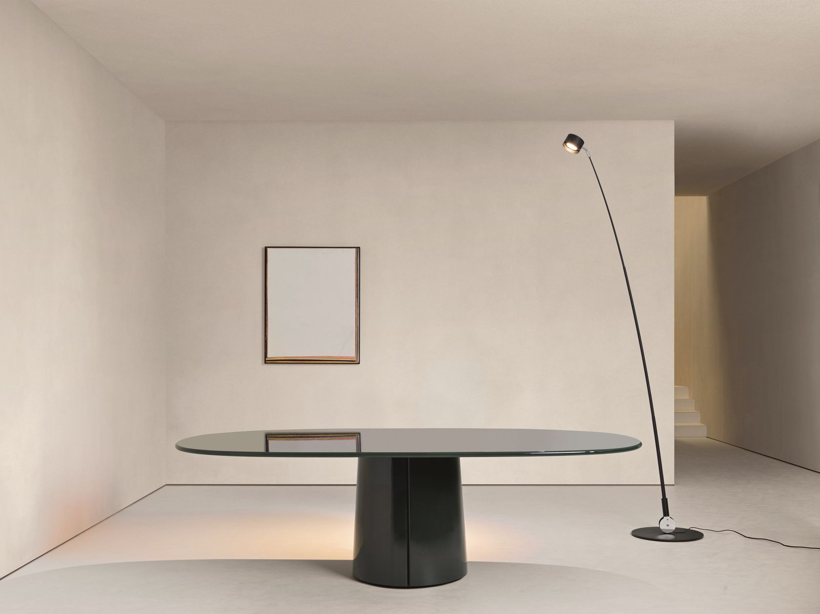 MATEO Oval wooden table By Molteni & C. | design Vincent Van Duysen