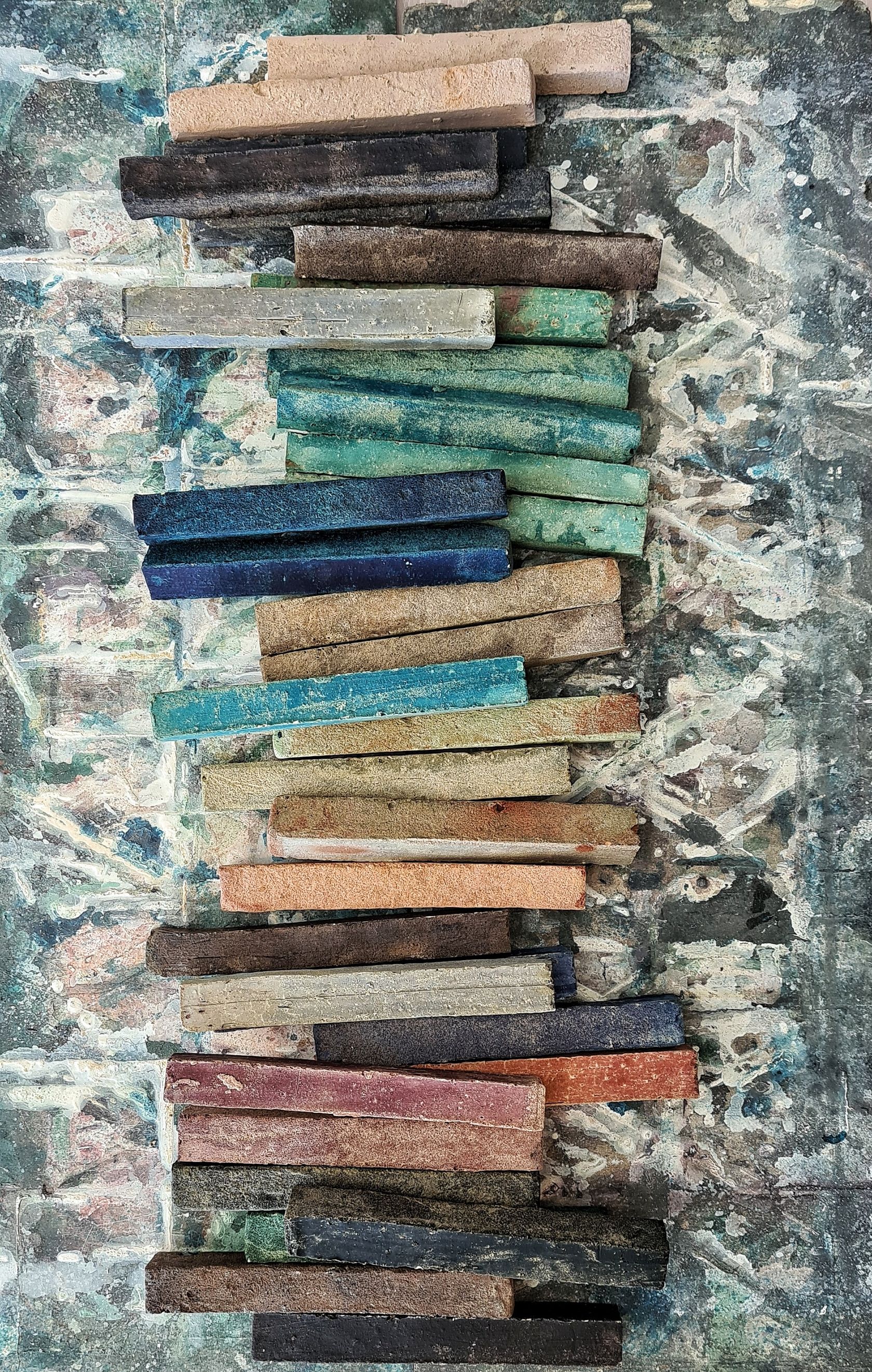 MATITE OSSIDATE Indoor/outdoor quarry wall/floor tiles By Cotto Etrusco