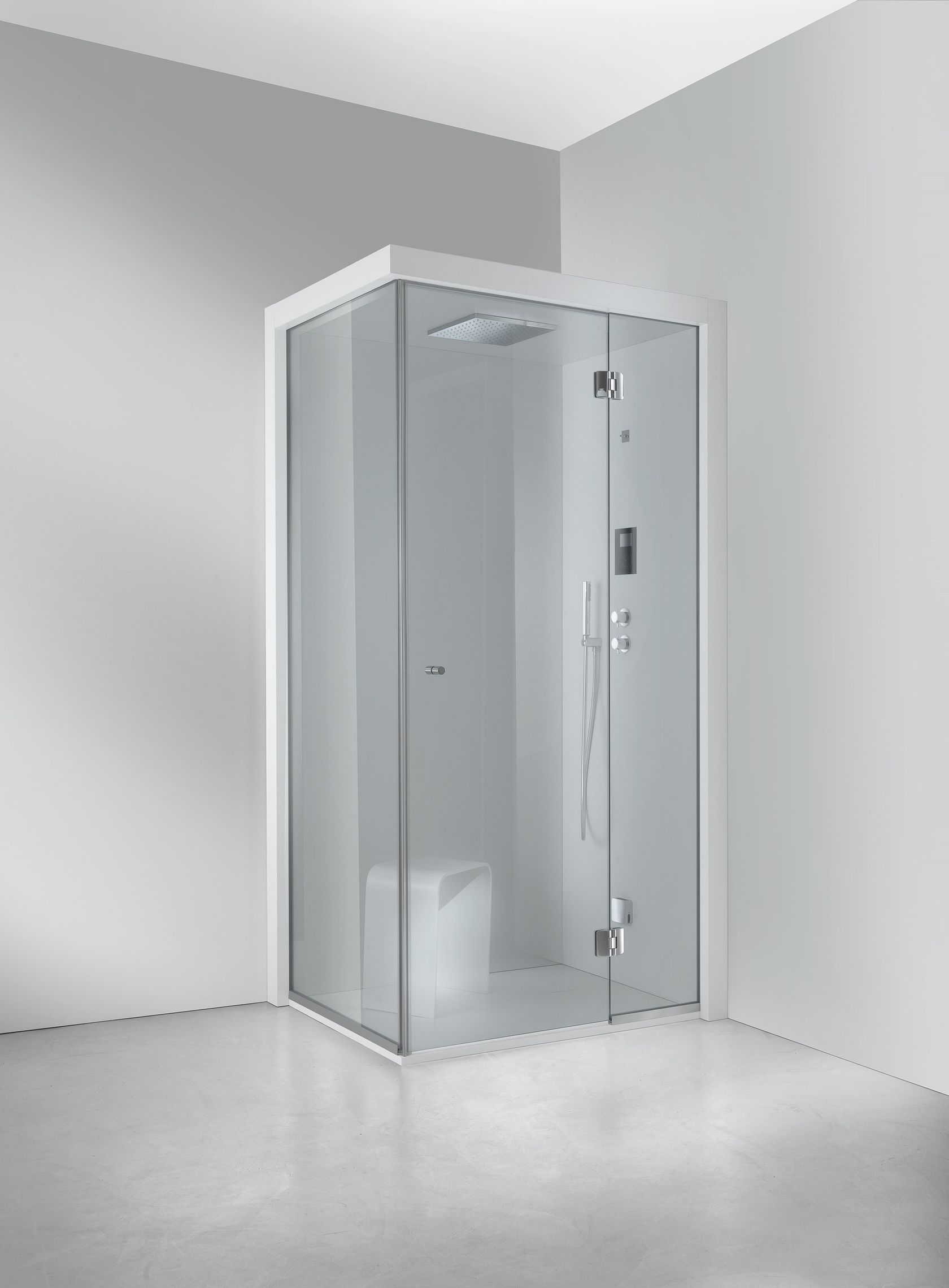 Turkish bath with shower with chromotherapy MATRIX By CARMENTA