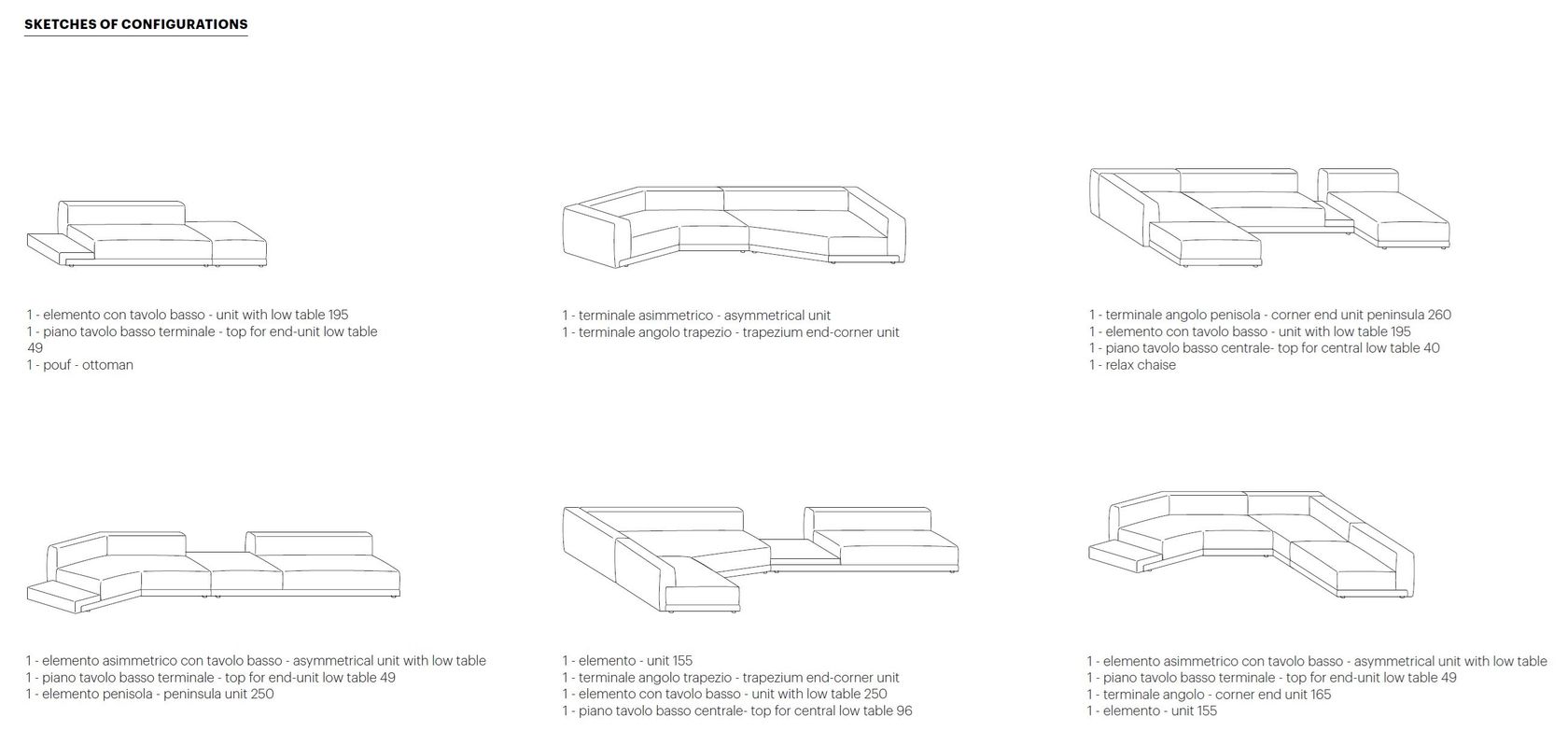 MAX Sofa By Meridiani | design Andrea Parisio