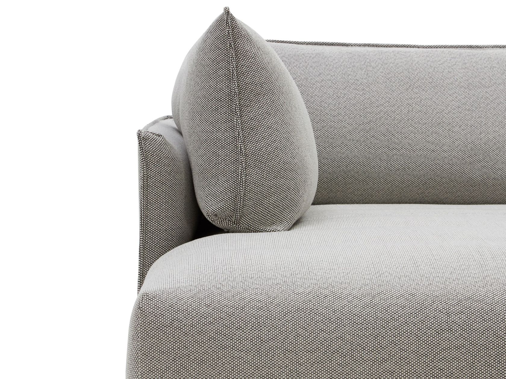 MAX Modular sofa with chaise longue By SP01 | design Metrica