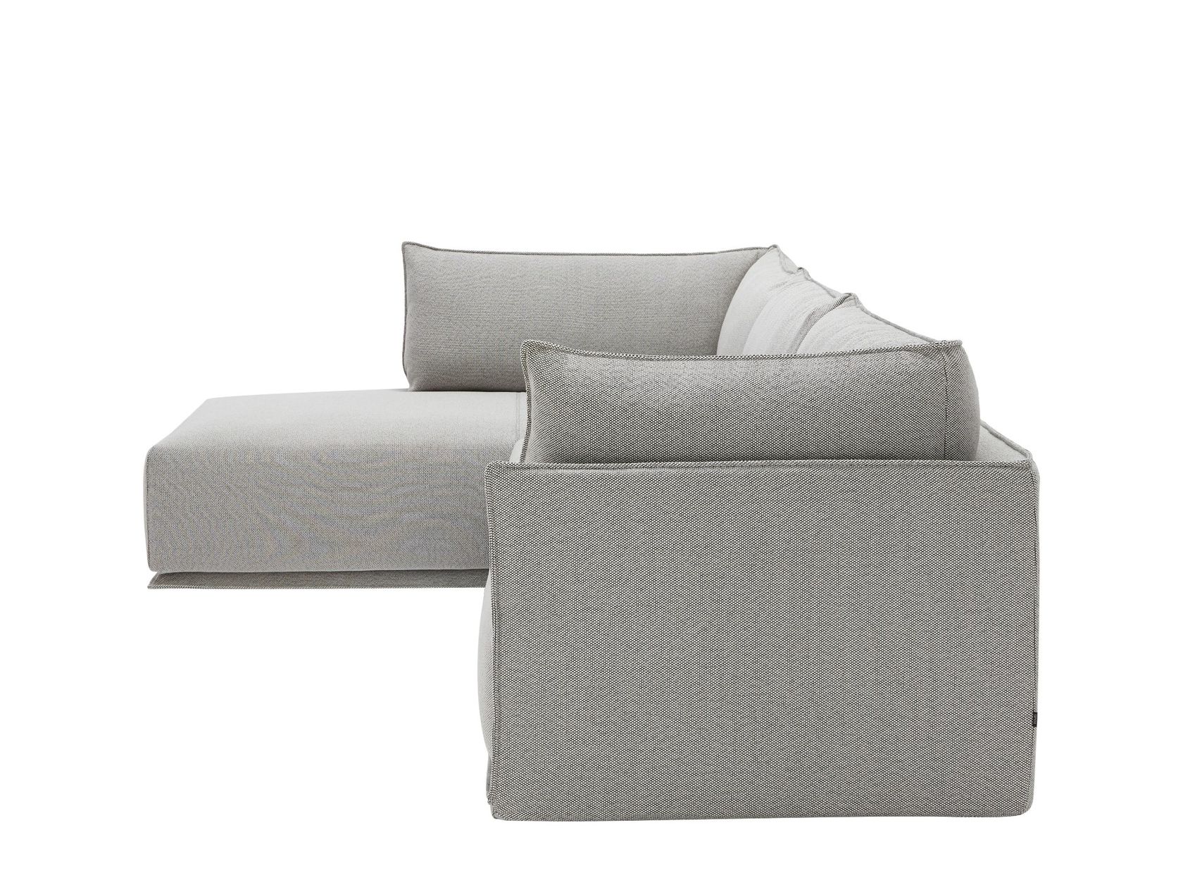 MAX Modular sofa with chaise longue By SP01 | design Metrica