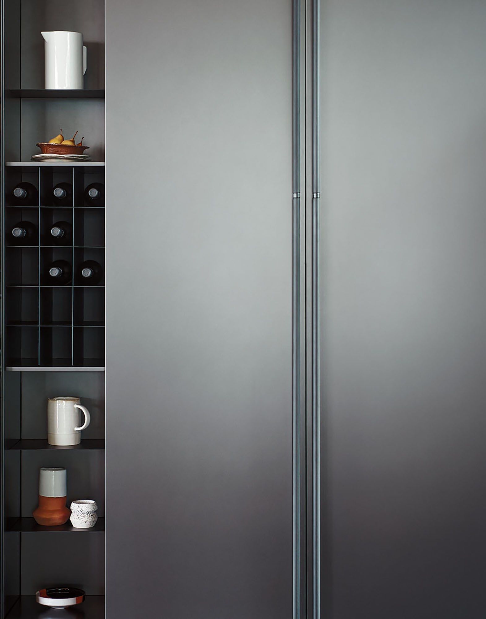 MAXIMA 2.2 - NATURAL SHARING Fitted kitchen with island By Cesar