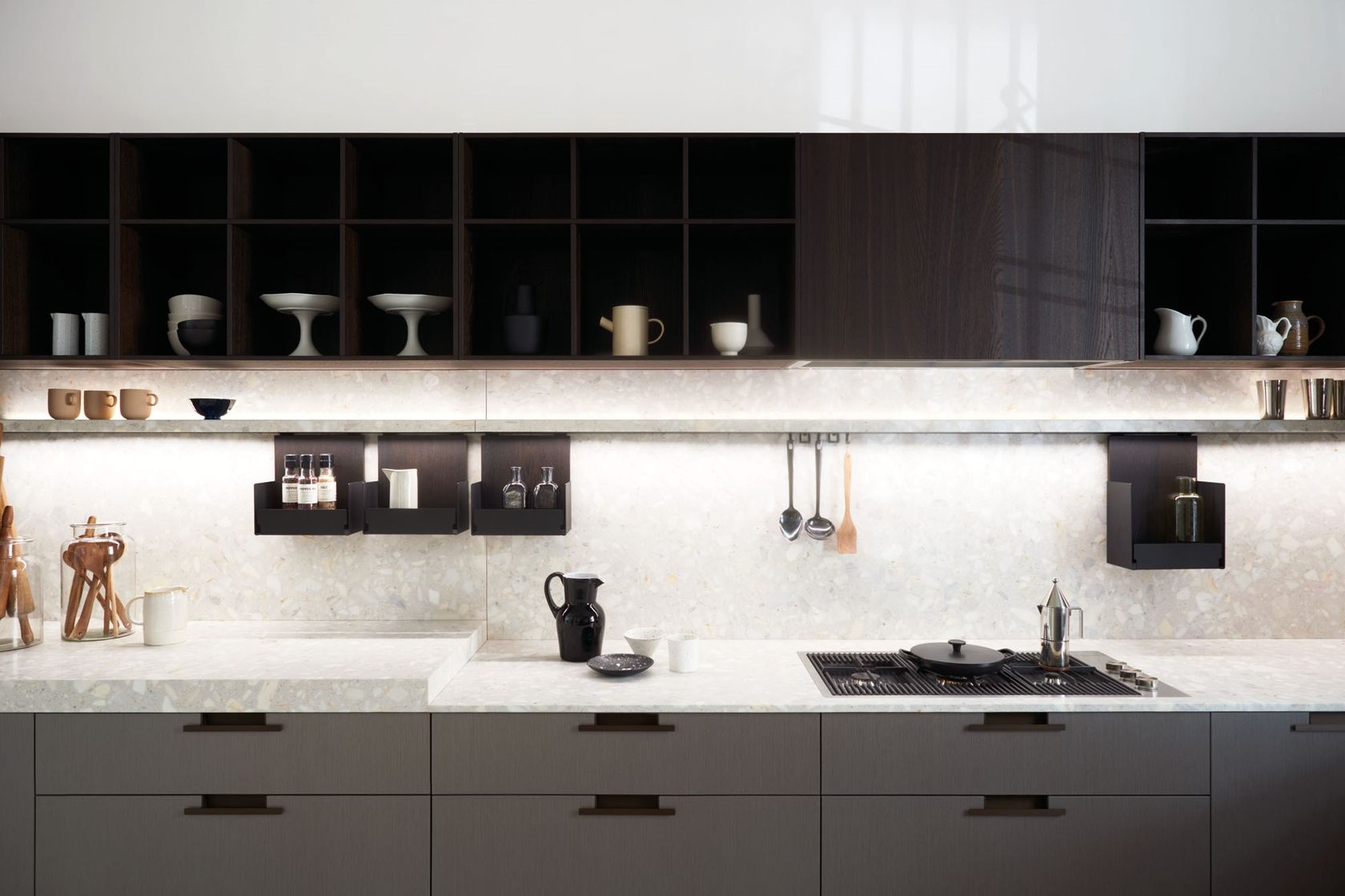 MAXIMA 2.2 - RATIONAL LEVITY Oak fitted kitchen By Cesar