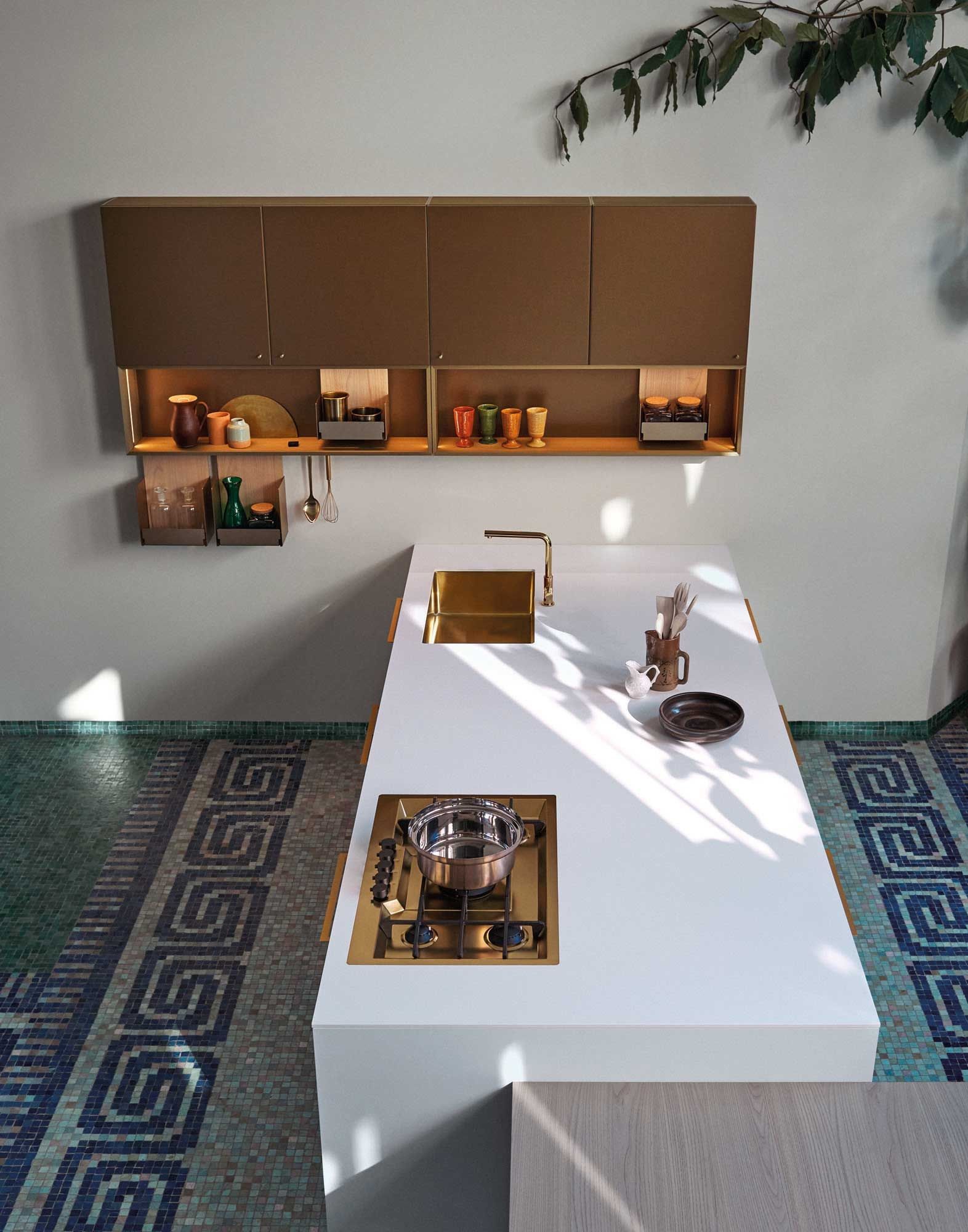 Fitted kitchen with island MAXIMA 2.2 - STYLISH FLARE Maxima 2.2 ...