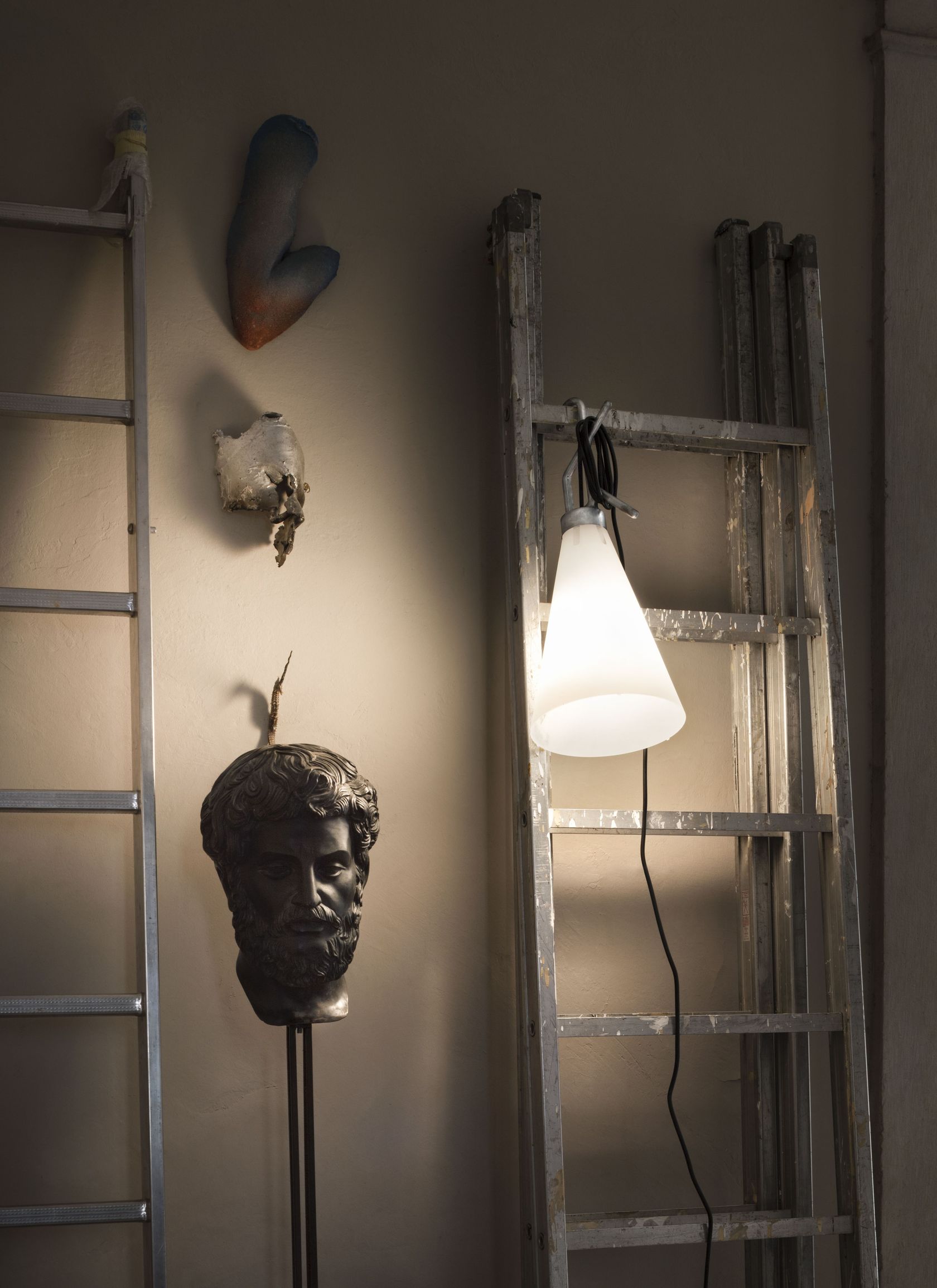 MAYDAY Multipurpose polypropylene lamp By Flos | design Konstantin Grcic