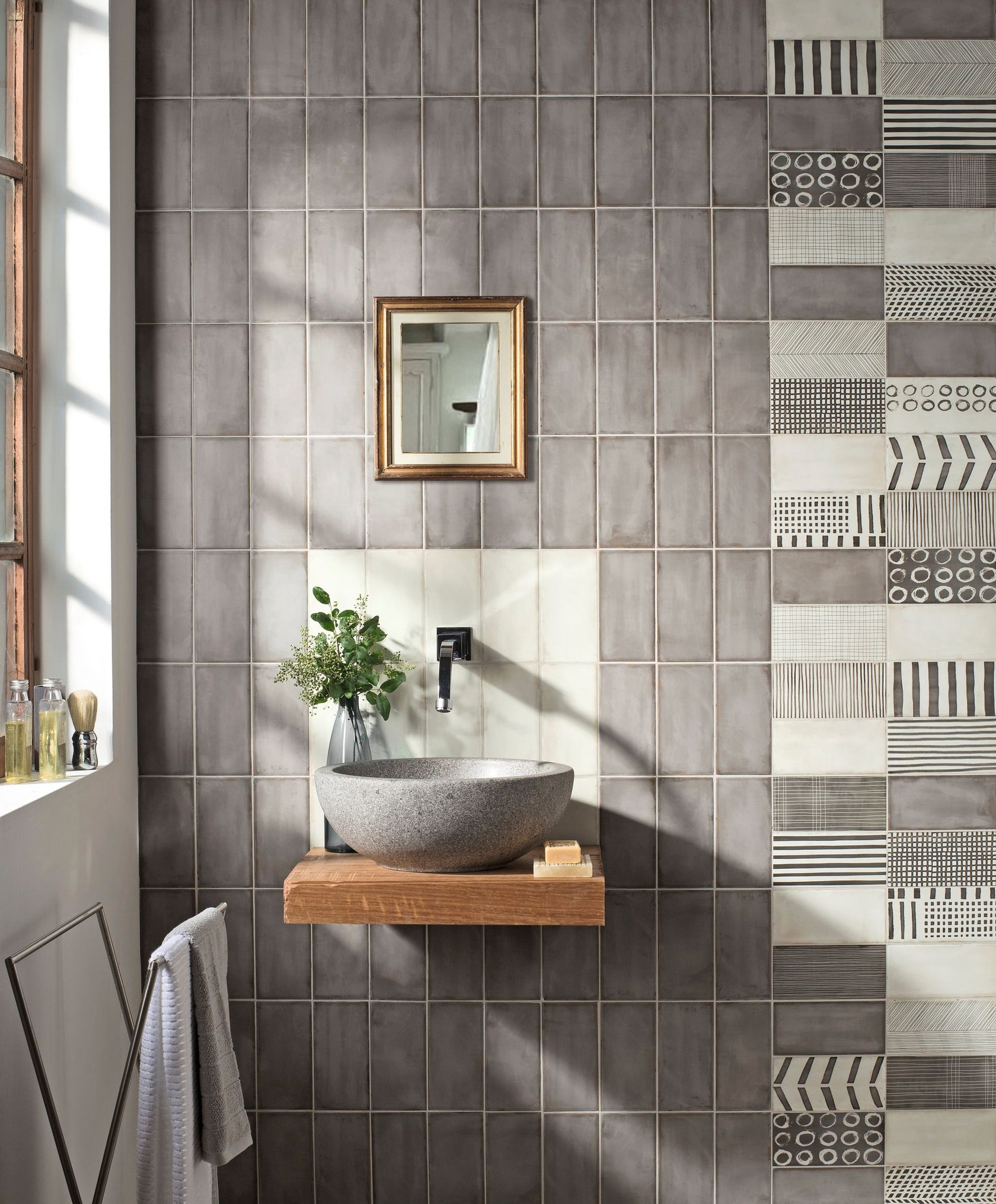 MAY Revestimento de parede de grés porcelânico para interiores By Iris ...