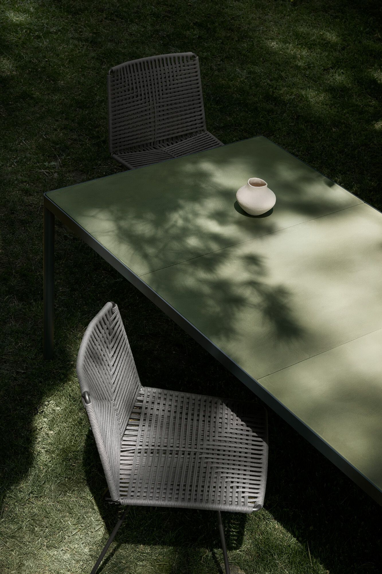 NEIL TWIST Sled base rope garden chair By MDF Italia | design Jean ...