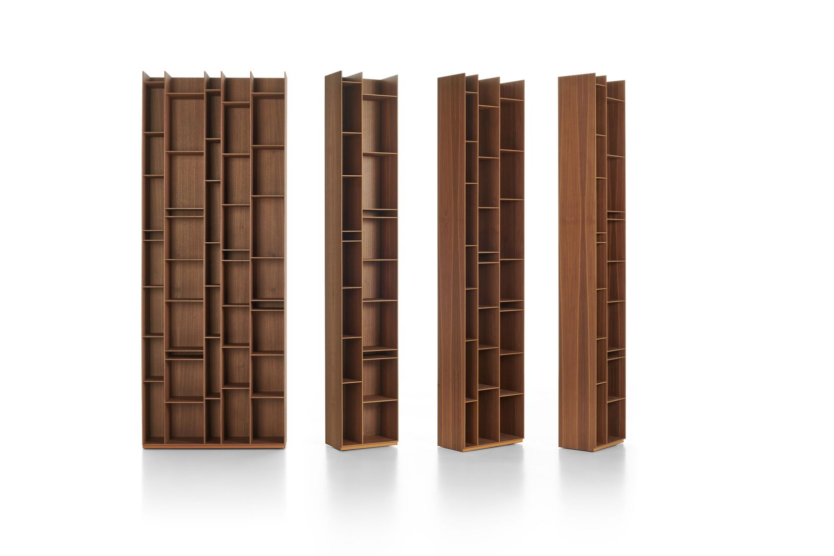 RANDOM WOOD Bookcase By MDF Italia
