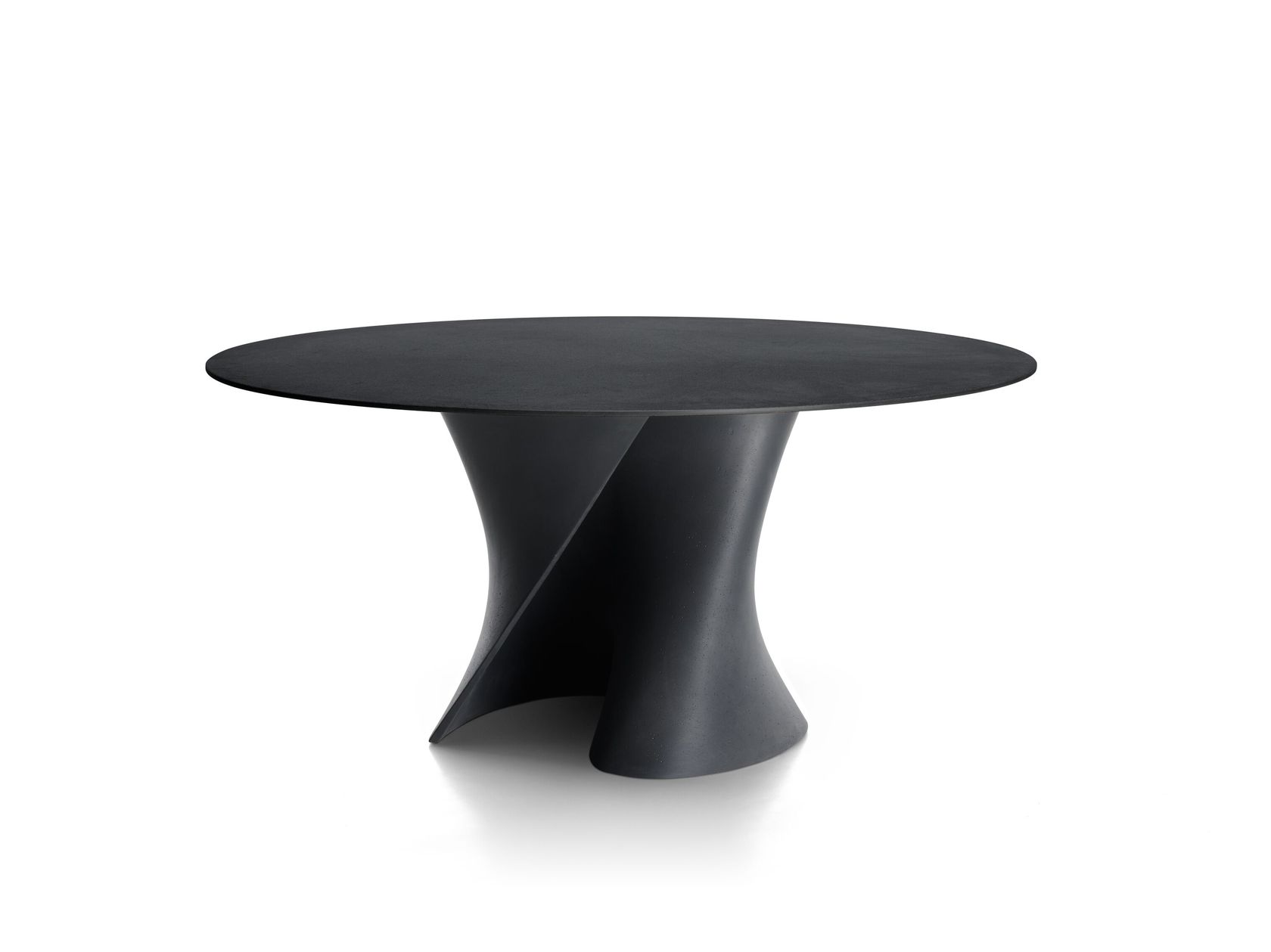 S TABLE Round cement table By MDF Italia | design Xavier Lust