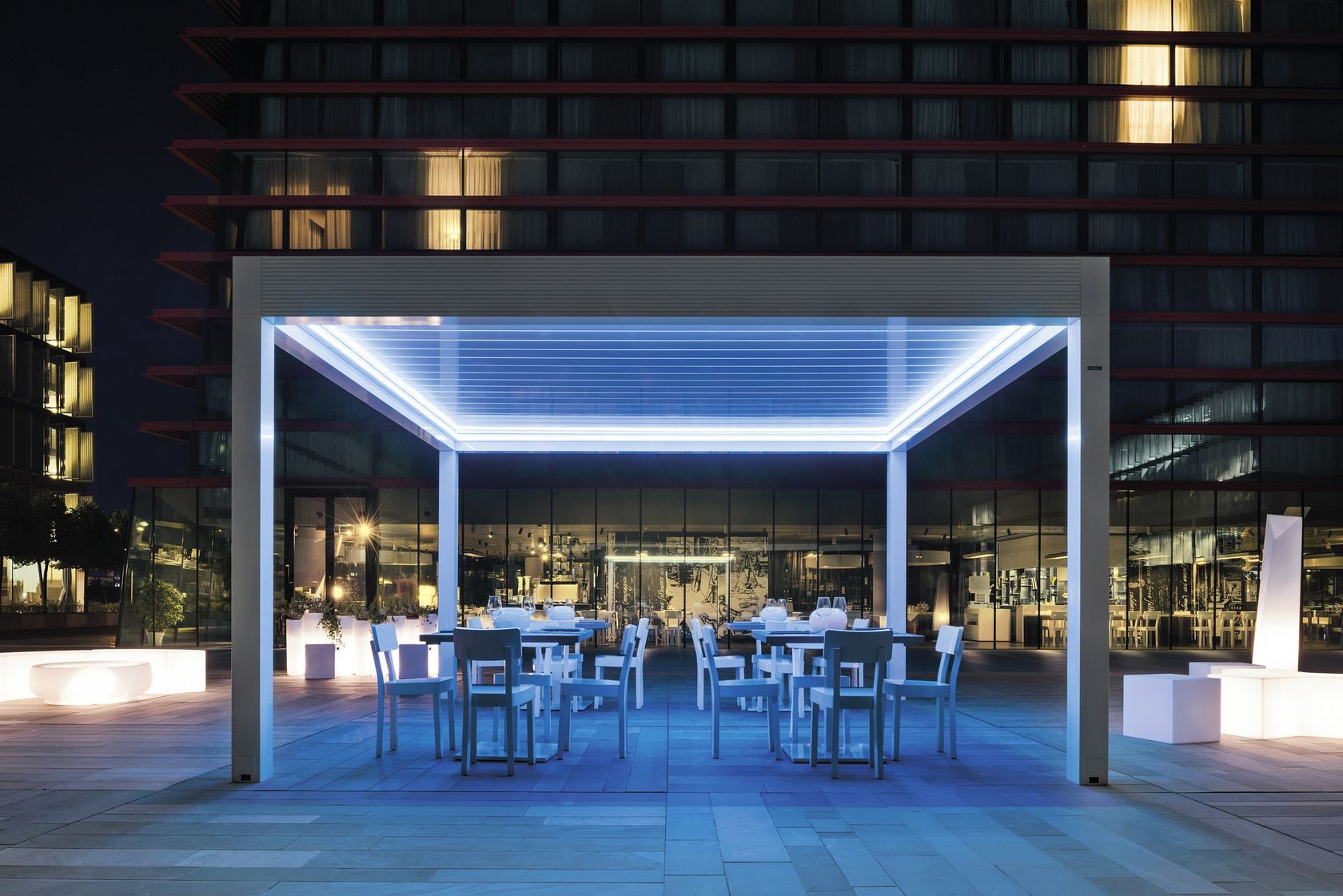MED TWIST | Freestanding pergola By GIBUS