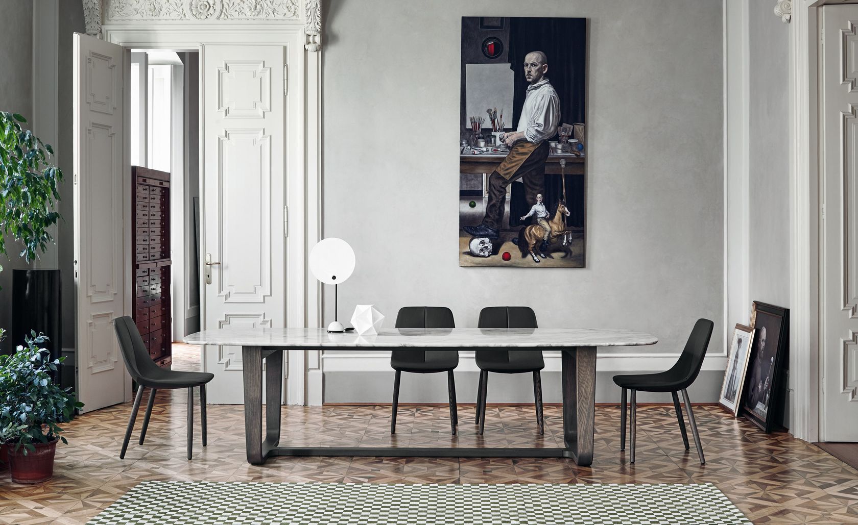 MEDLEY | Marble table By Bonaldo design Alessandro Busana