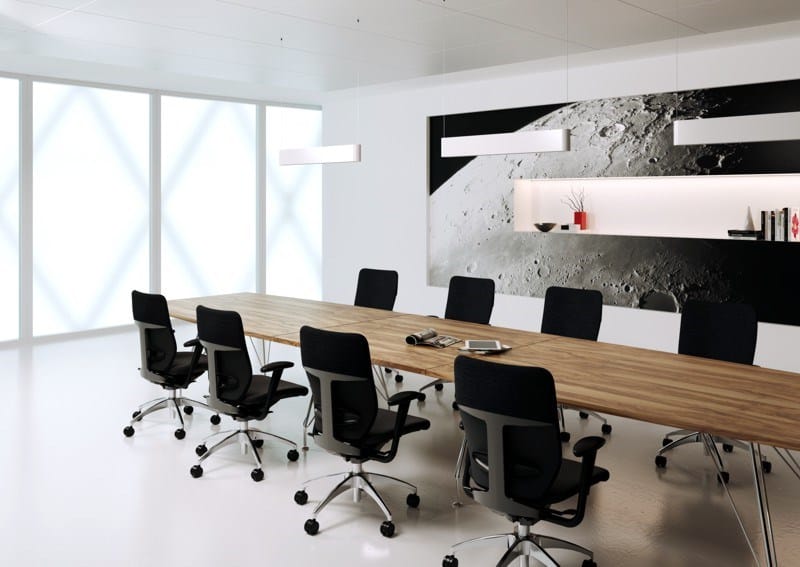 MEETING | Rectangular meeting table By MASCAGNI design Lucci Orlandini ...